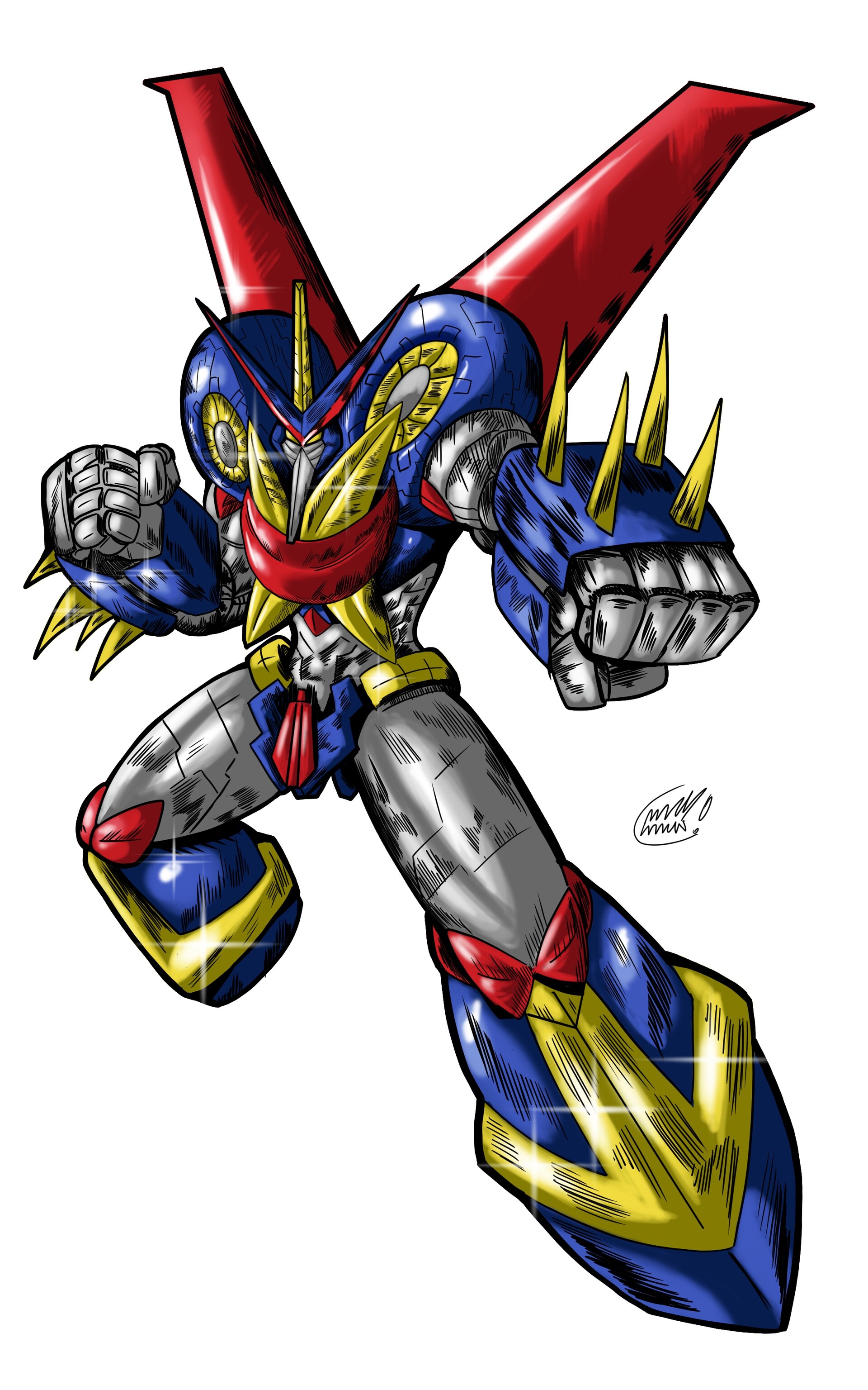 ArtStation - Tech Romancer Reboot - G Kaiser