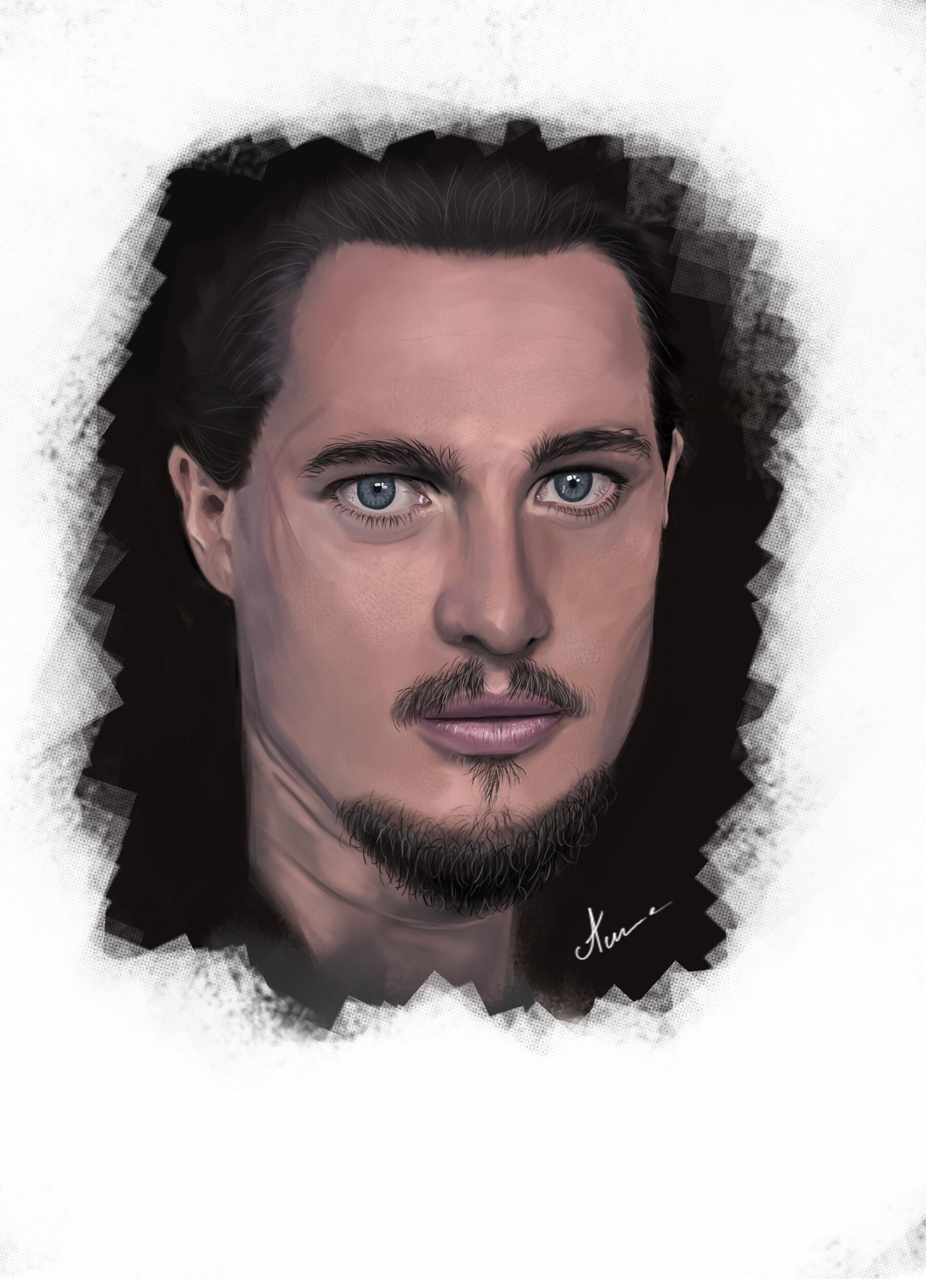 ArtStation - Alexander Dreymon - Uhtred de Bebbanburg, Ragnarson