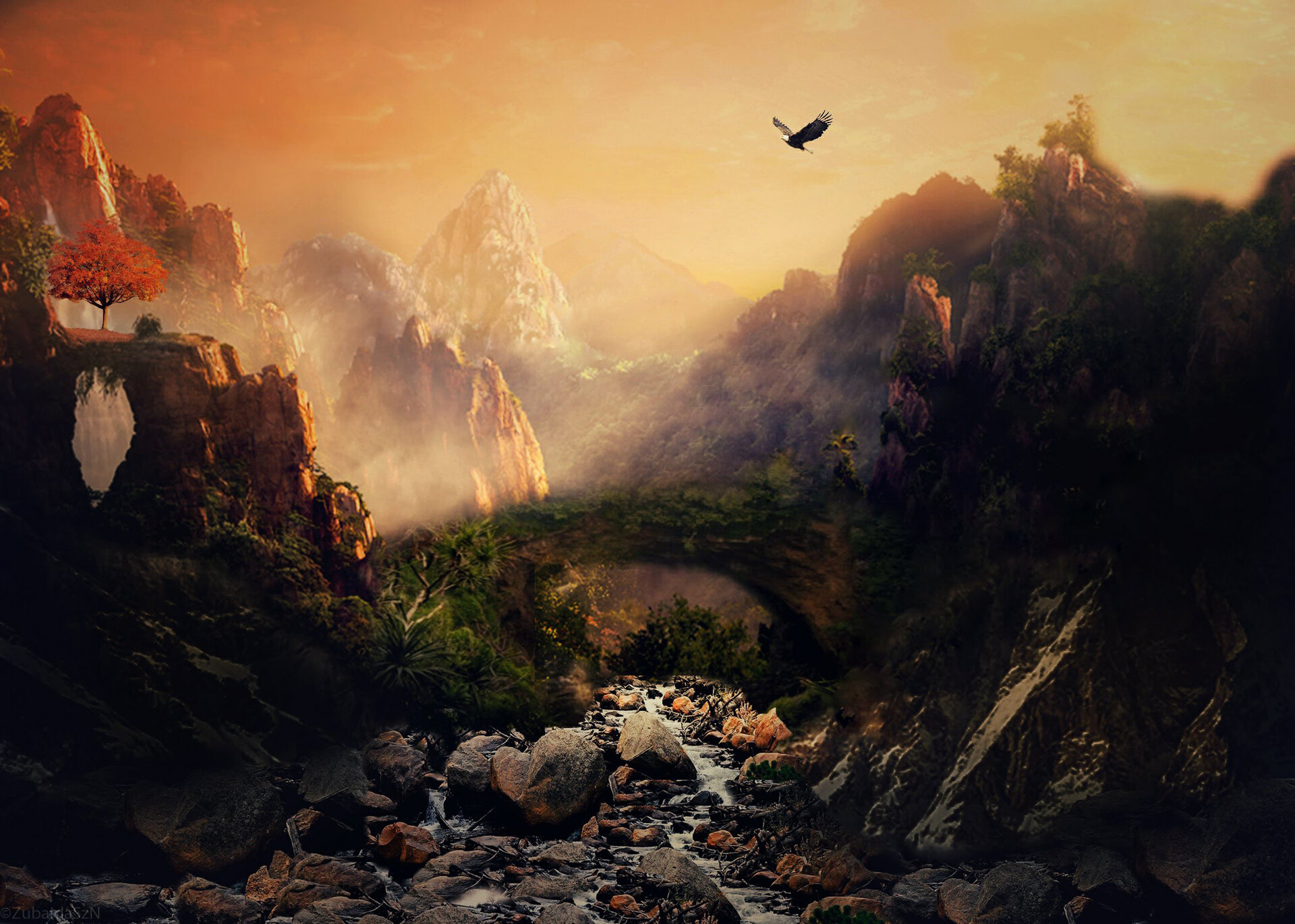 ArtStation - Fantasy Fall