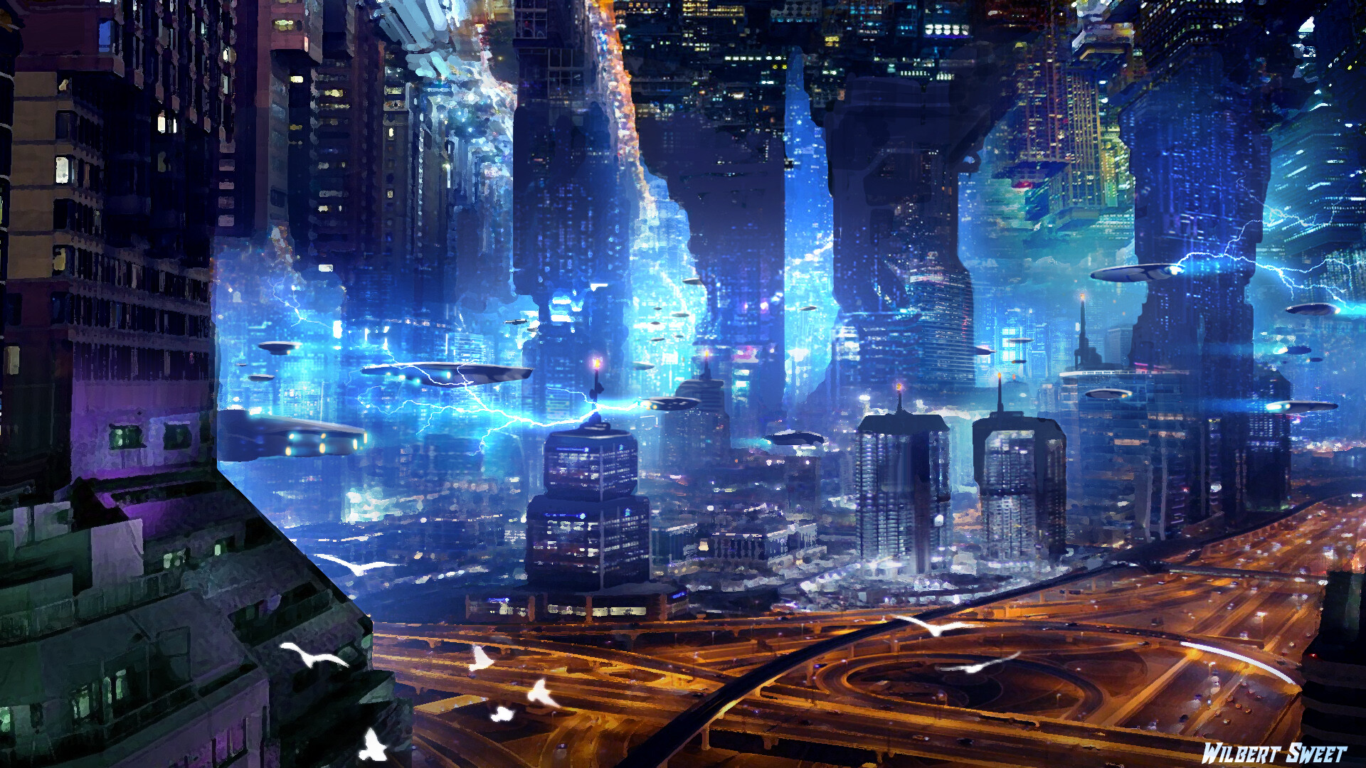 ArtStation - Electric City