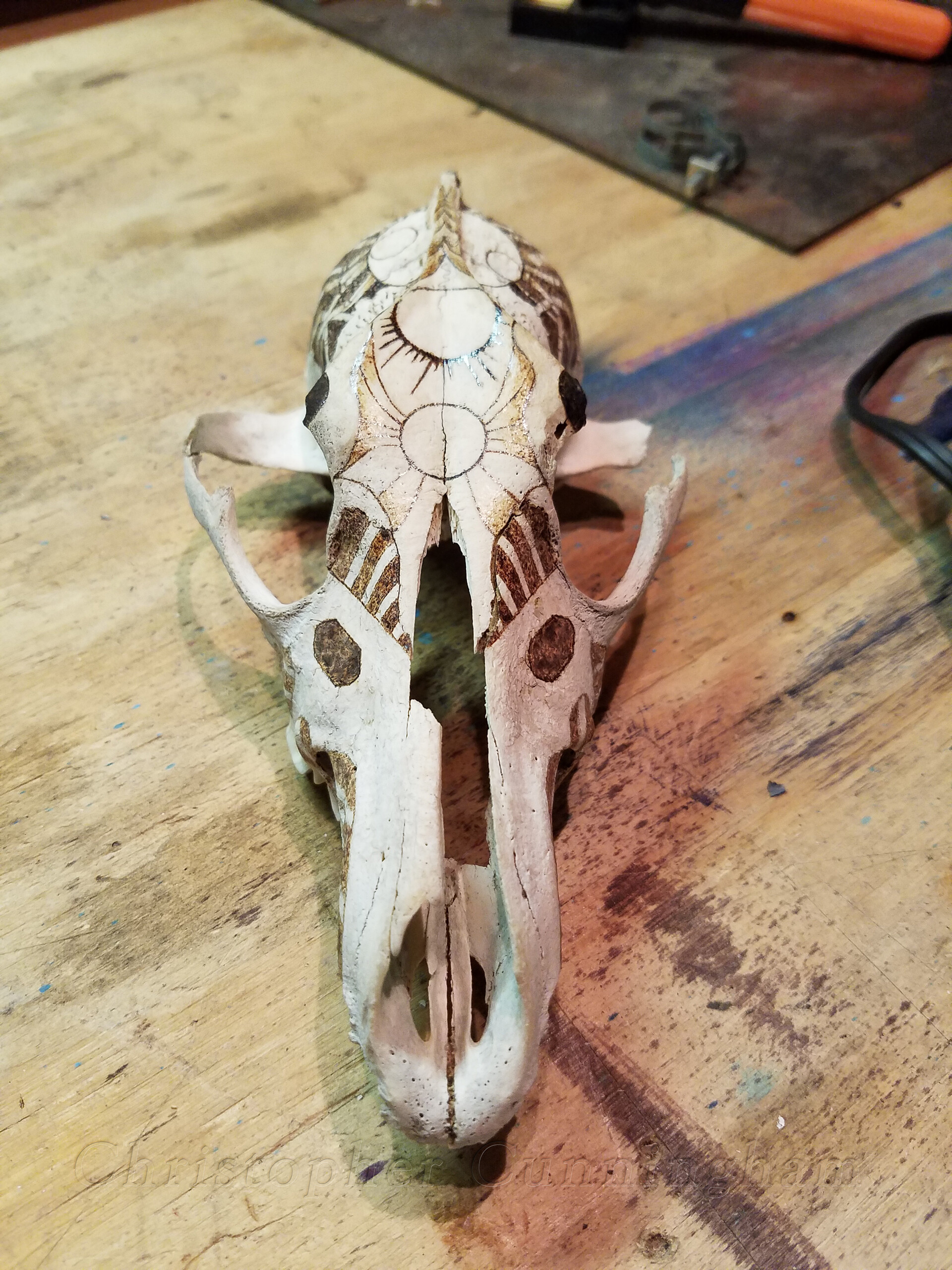 ArtStation - Bone Pyrography