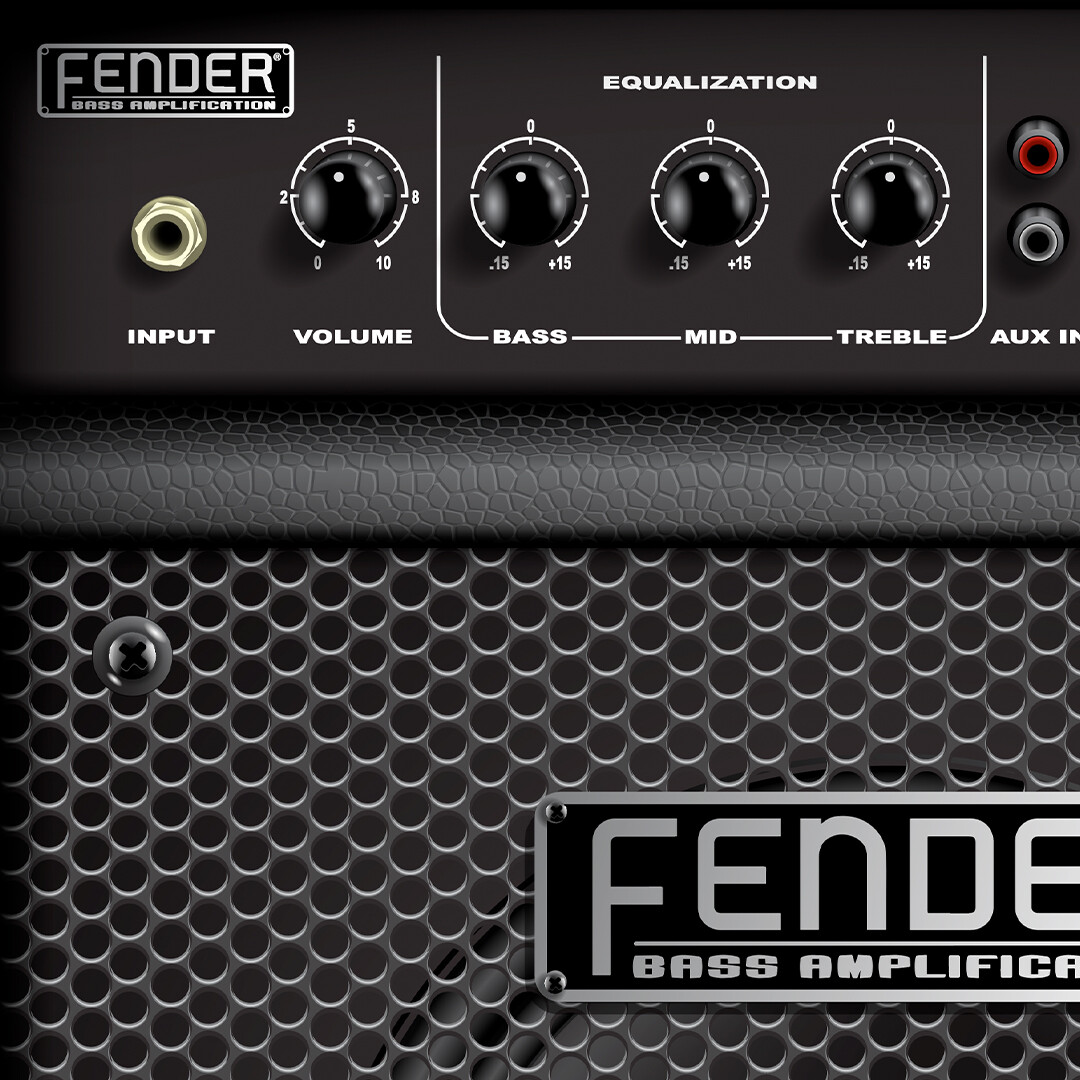 ArtStation - Fender Amp