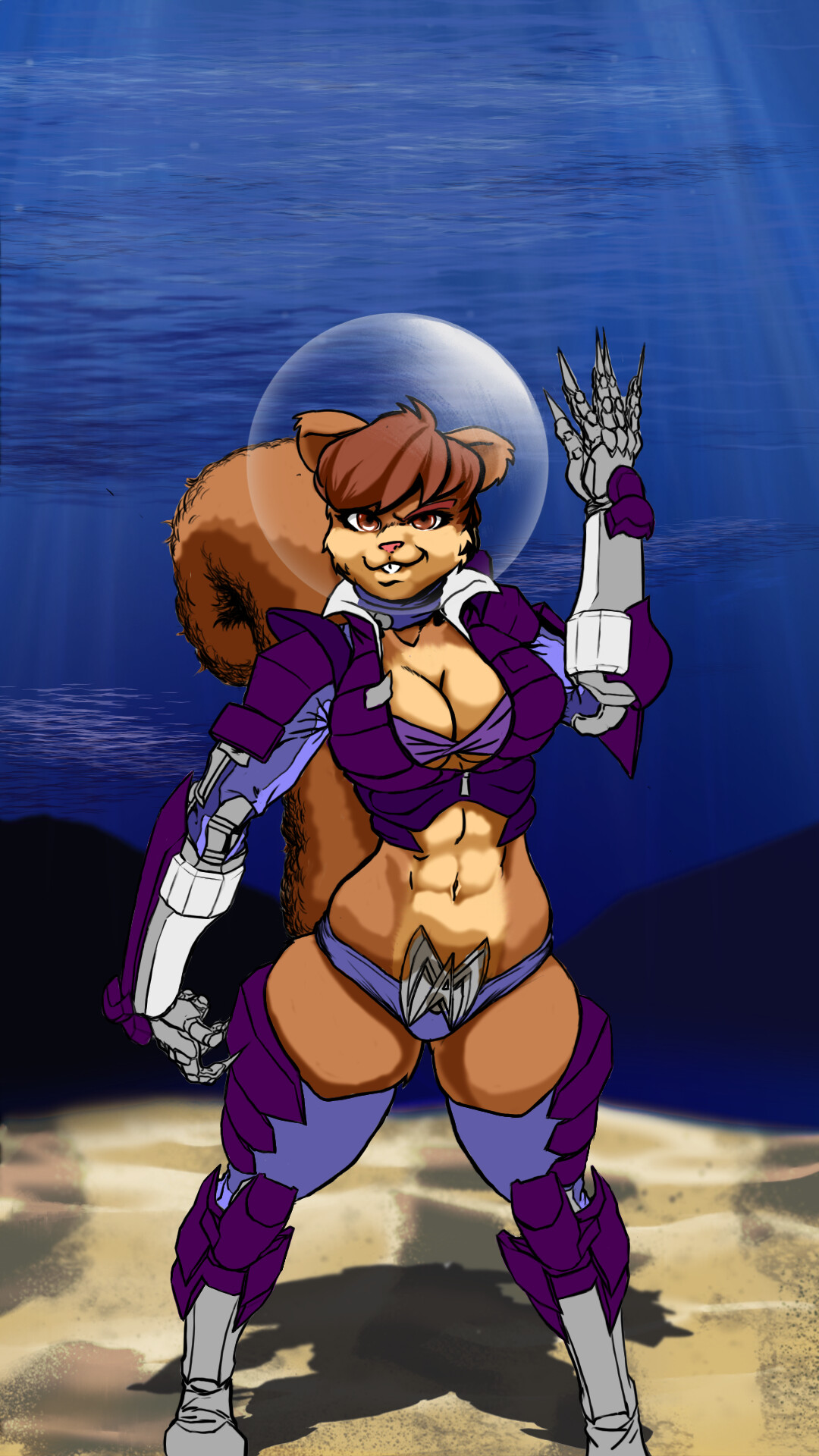 sandy cheeks human deviantart