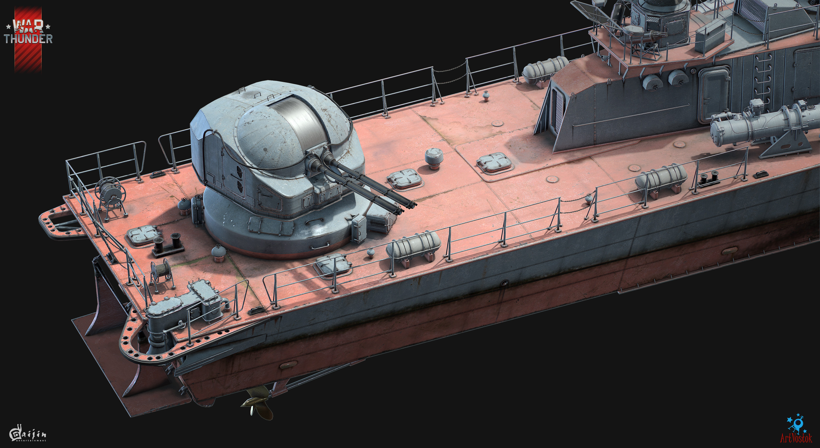 ARTVOSTOK STUDIO - Turya class torpedo boat - Project 206m