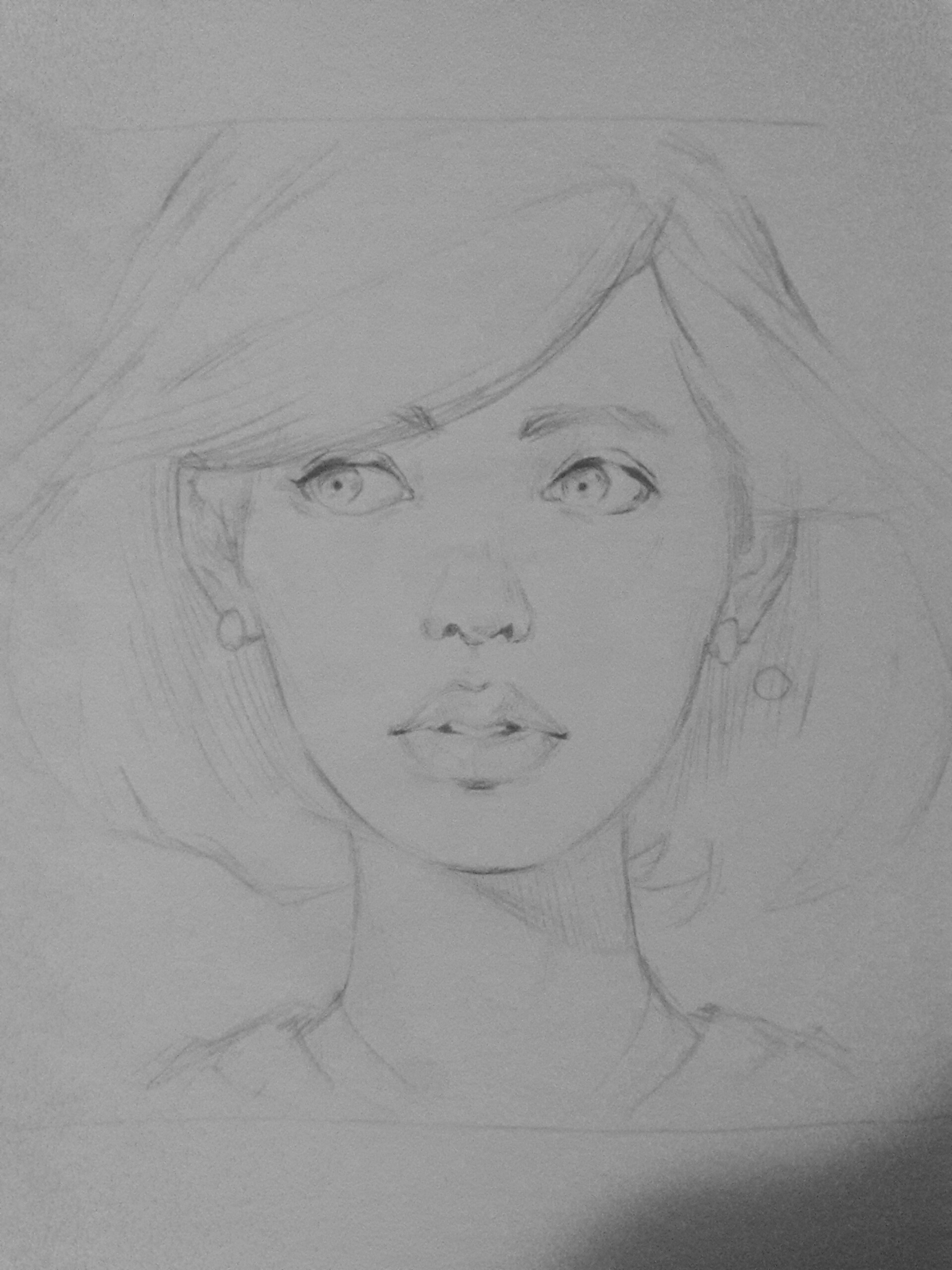 ArtStation - Quick portrait sketch