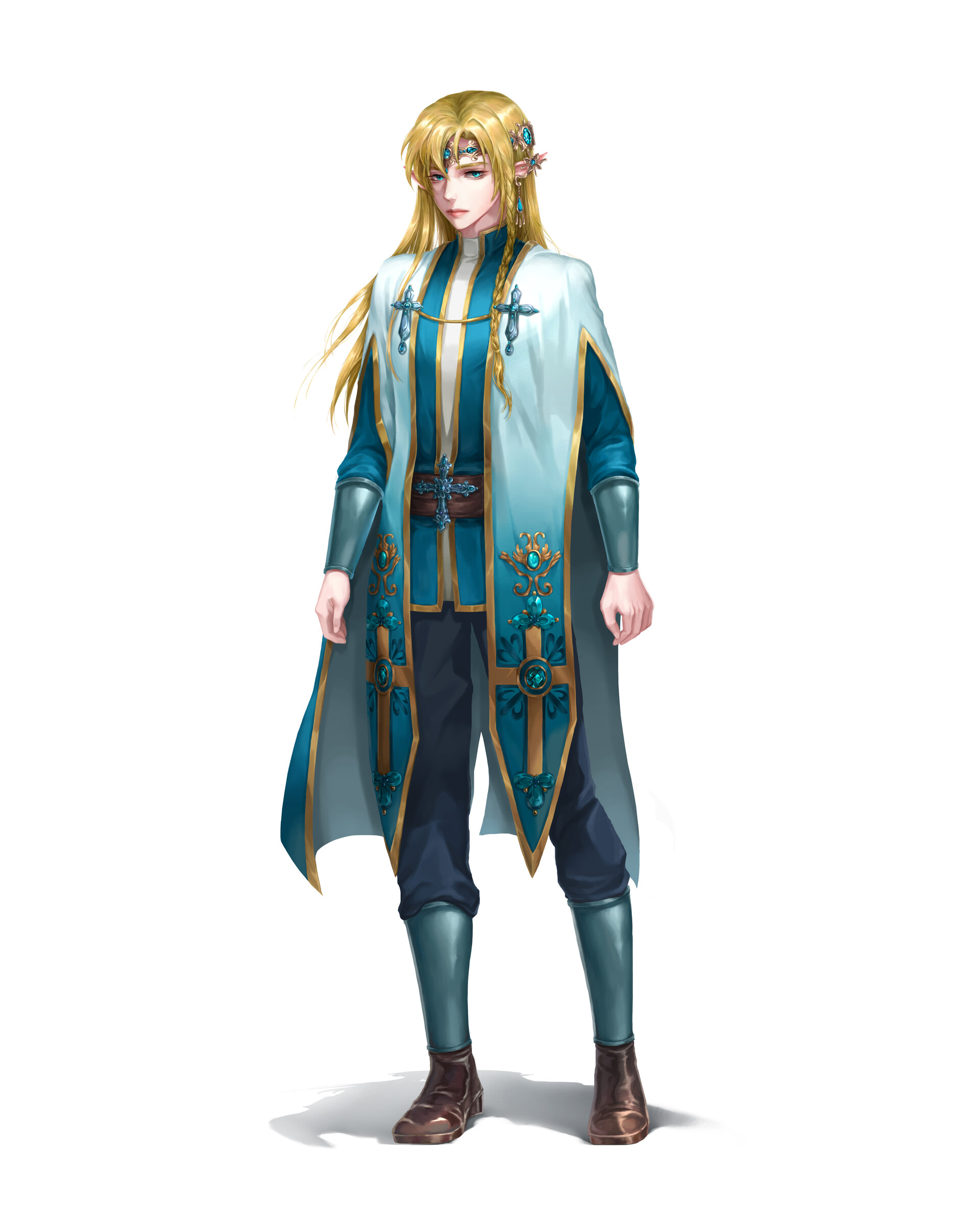 ArtStation - Character Concept art - Elf