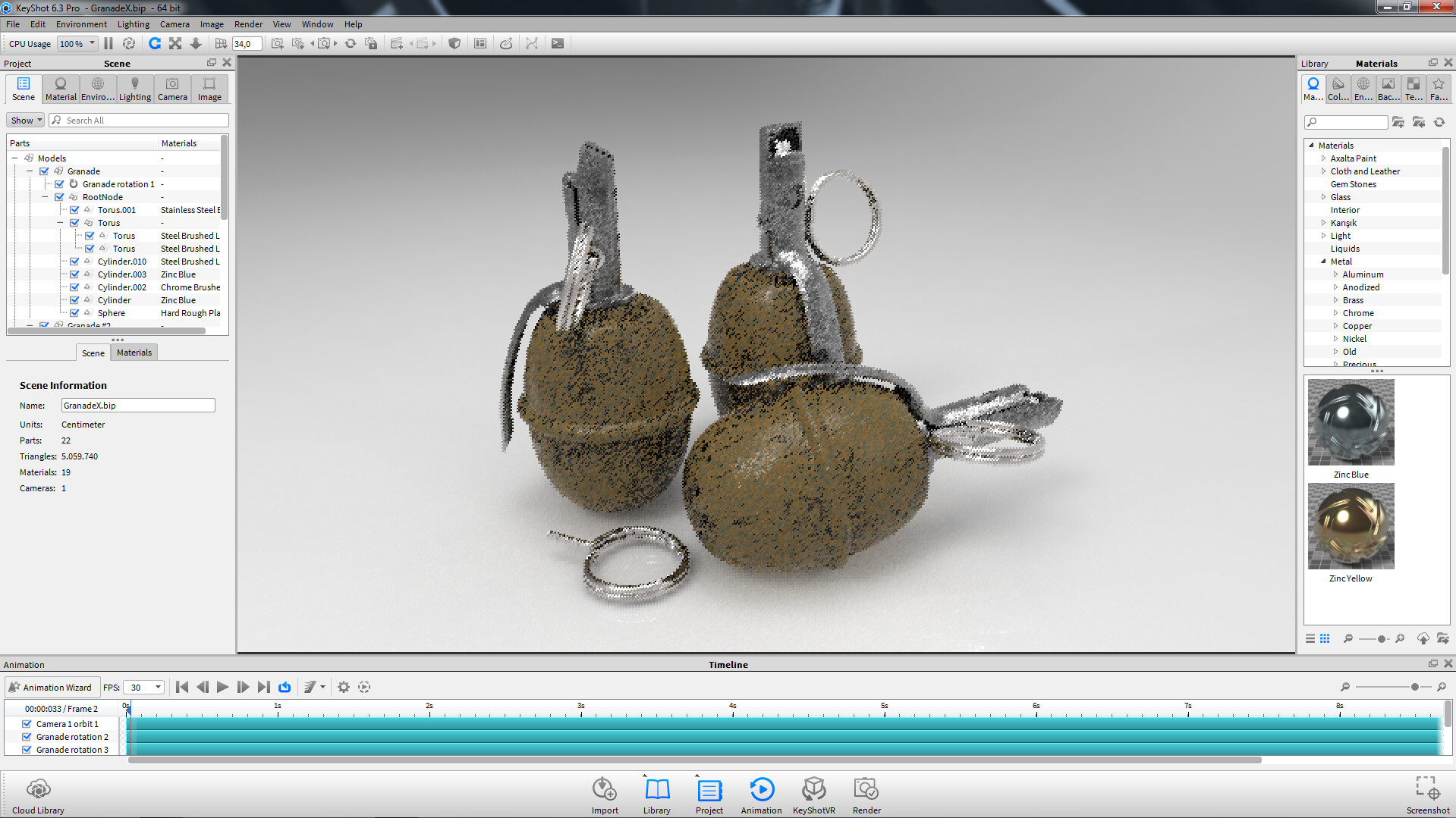 özcan ÖZALTIN - Granade X