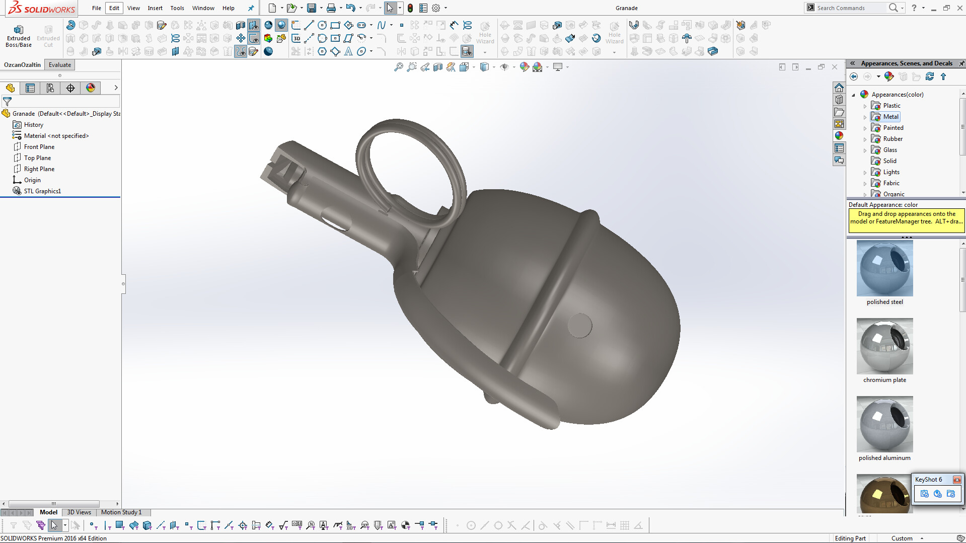 özcan ÖZALTIN - Granade X