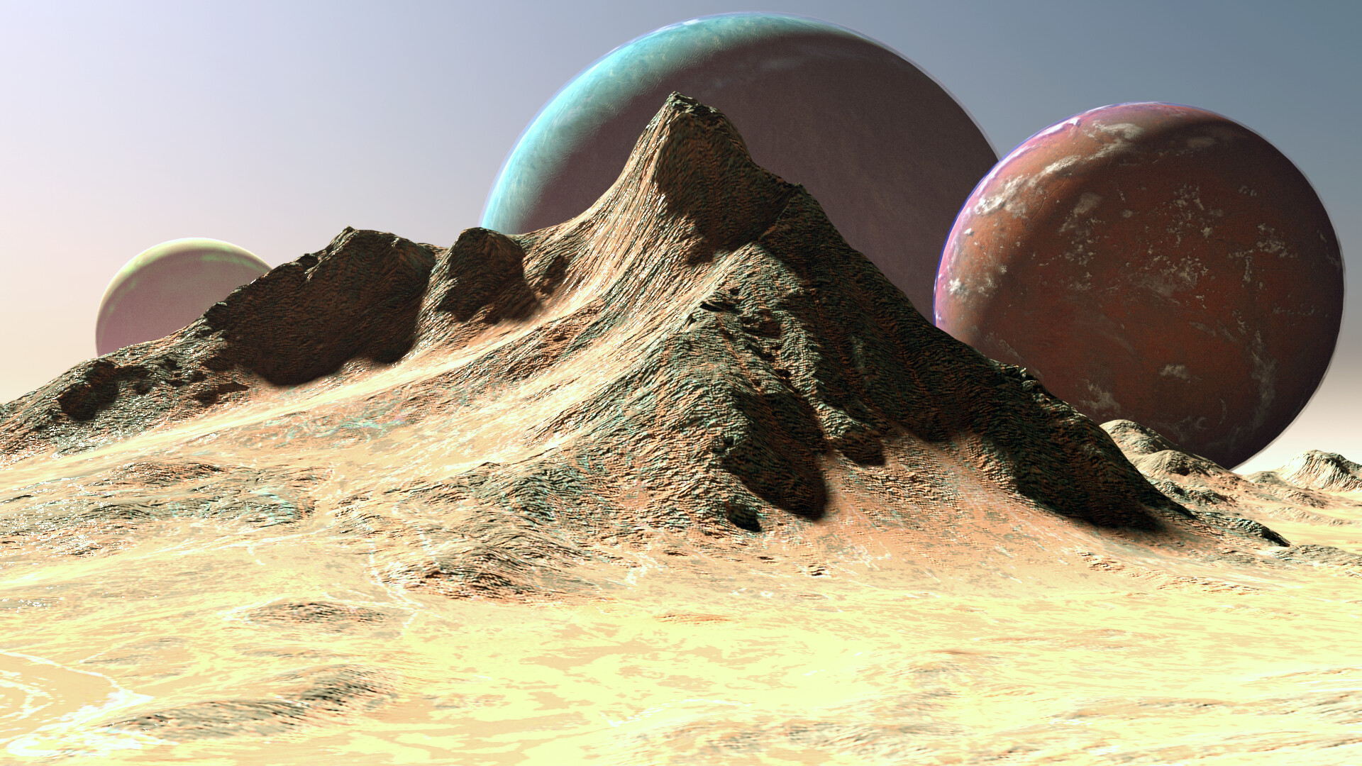Eva Aravidou - Alien Planet Terrain