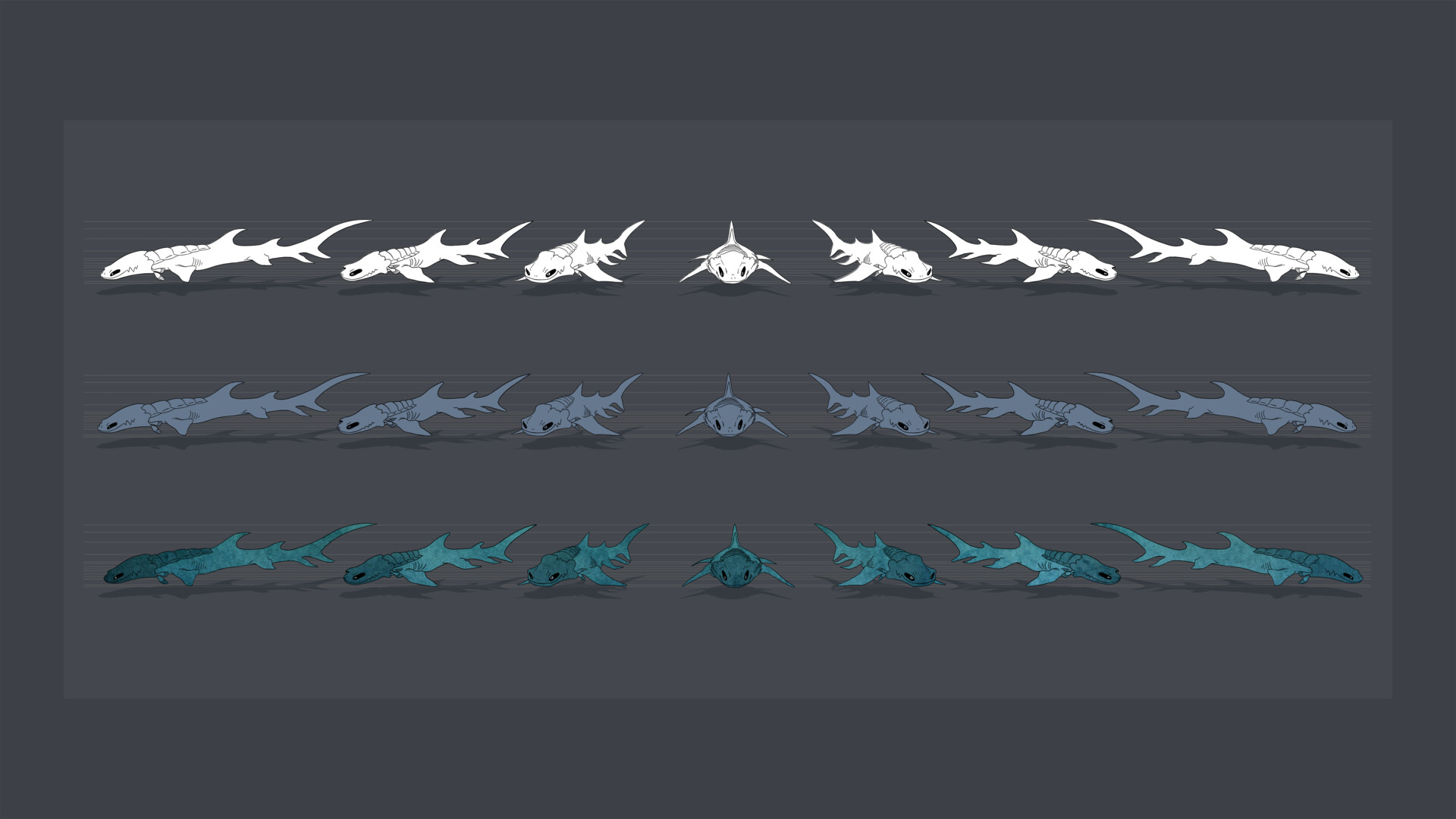 ArtStation - NEW DEVONIA Shark Turnaround Concept