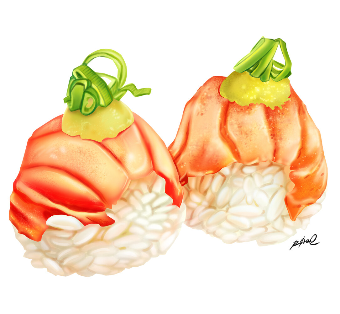 ArtStation - Sushi Love