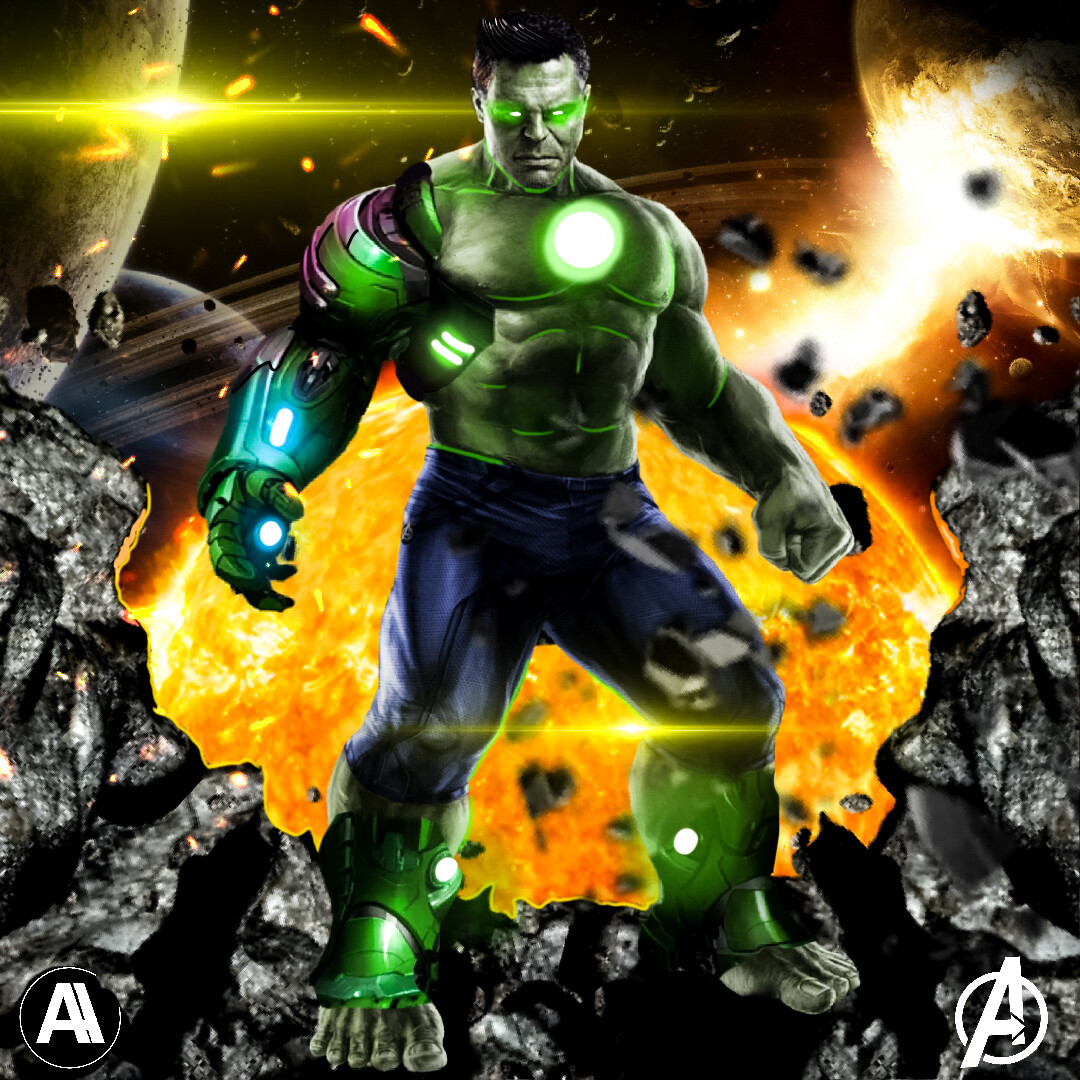 ArtStation - MAD PROFESSOR HULK