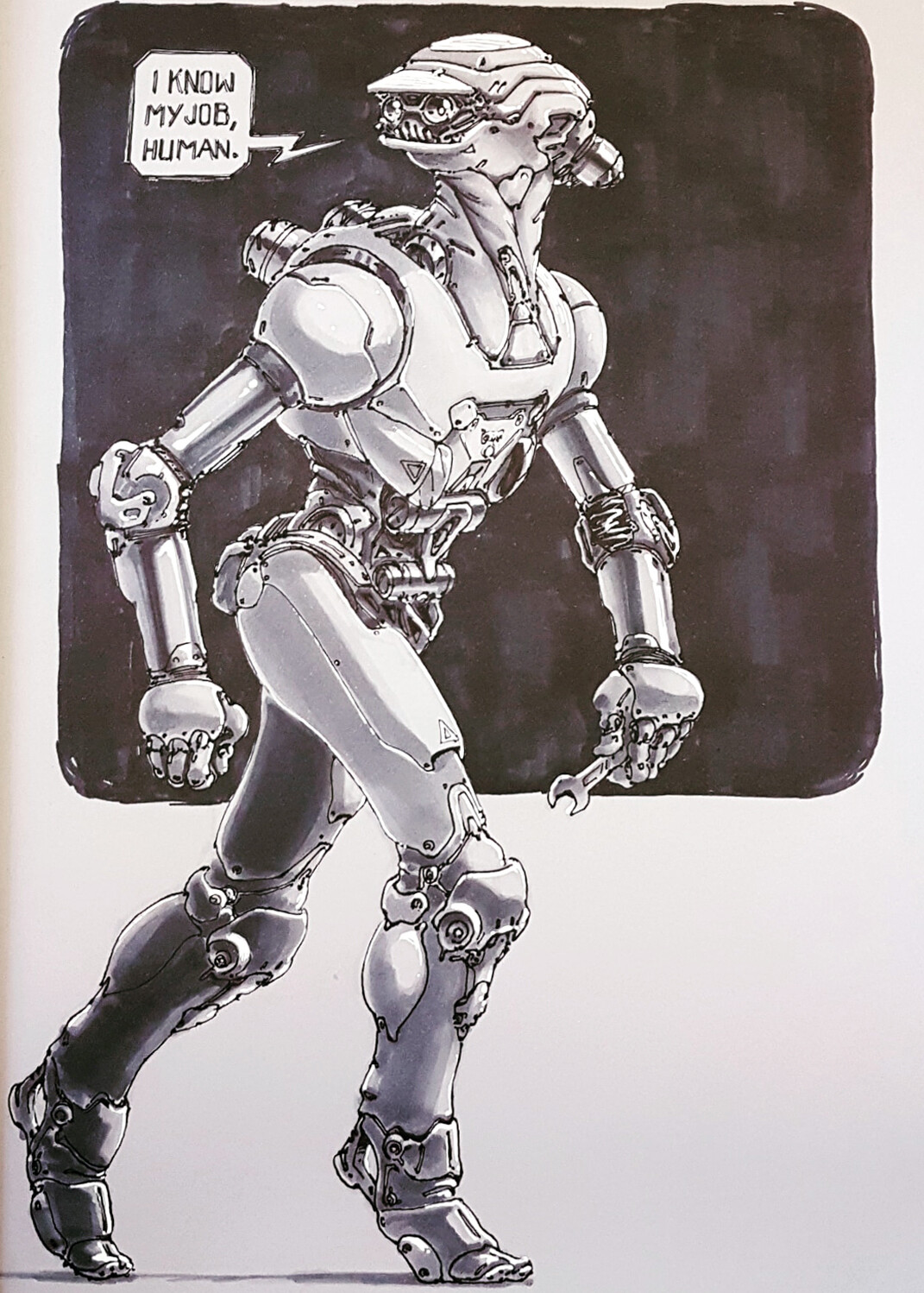 ArtStation - Susceptible Mechanic Bot