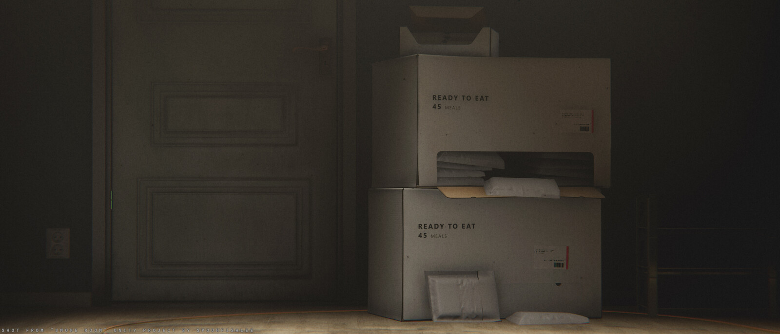 Kevin Spoonfish Lee Broberg - Smoke Room (Unity project)