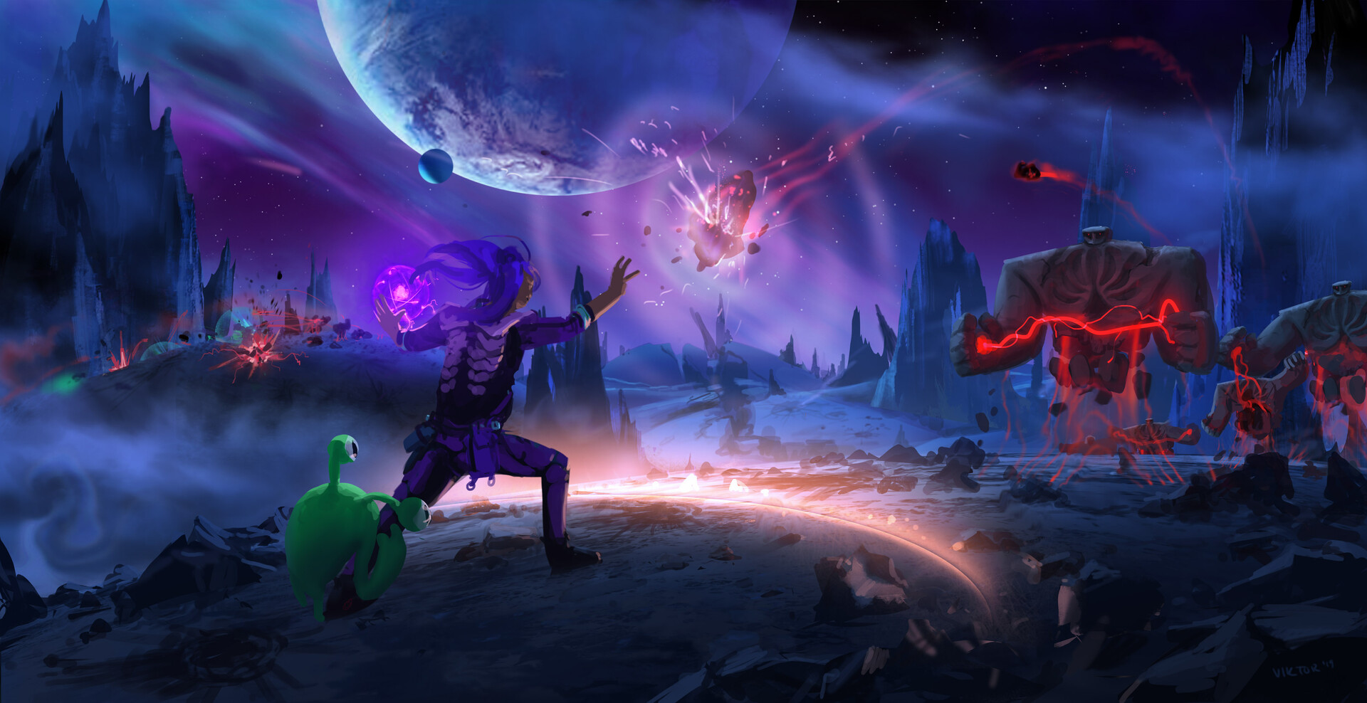 ArtStation - Fictional Game - Action shot