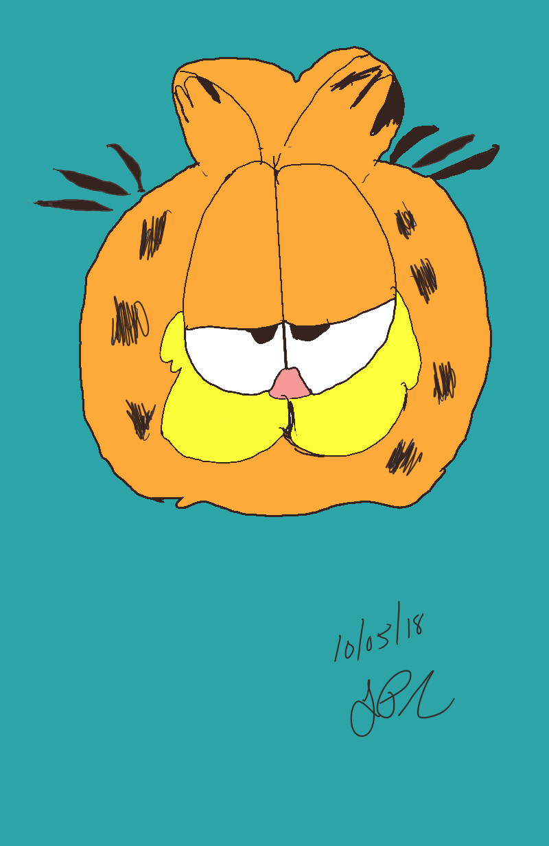 ArtStation - Garfield sketch