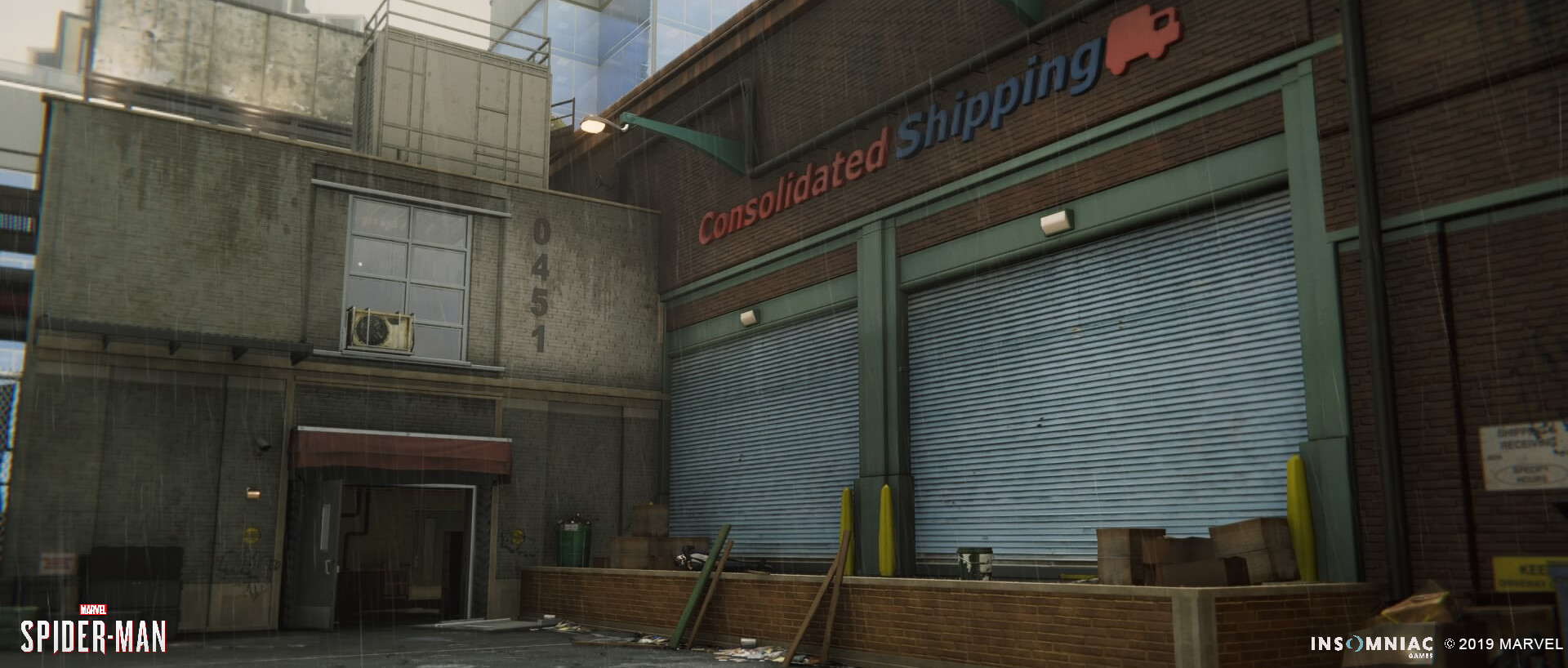 Steven Hong - SPIDER-MAN PS4: Consolidated Shipping