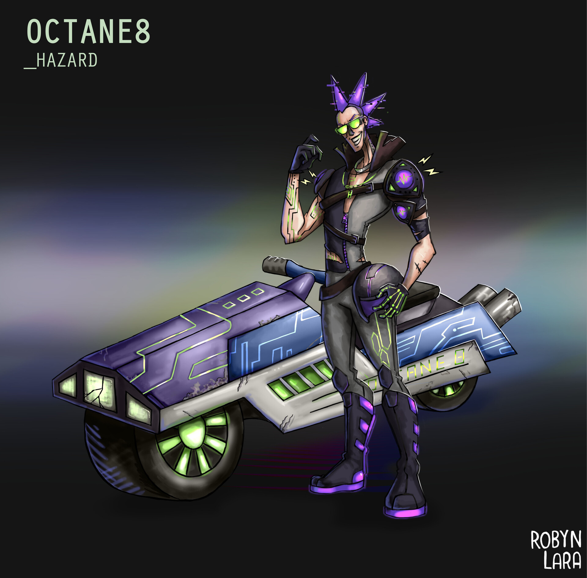 ArtStation - Octane 8_Hazard
