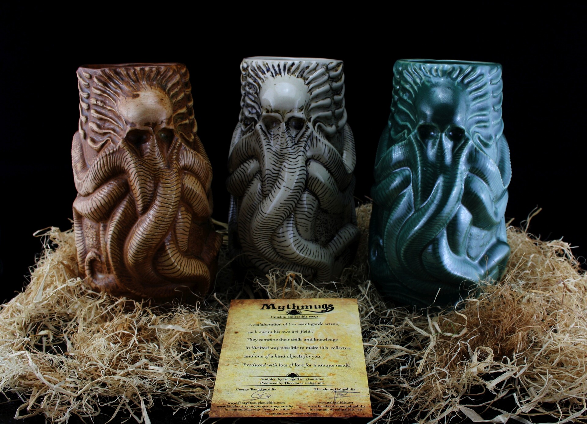 ArtStation - Cthulhu Cocktail mug Collection.