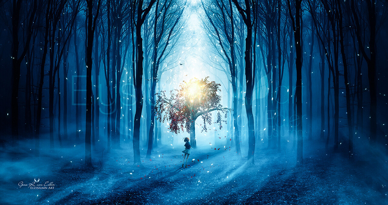 ArtStation - The enchanted tree