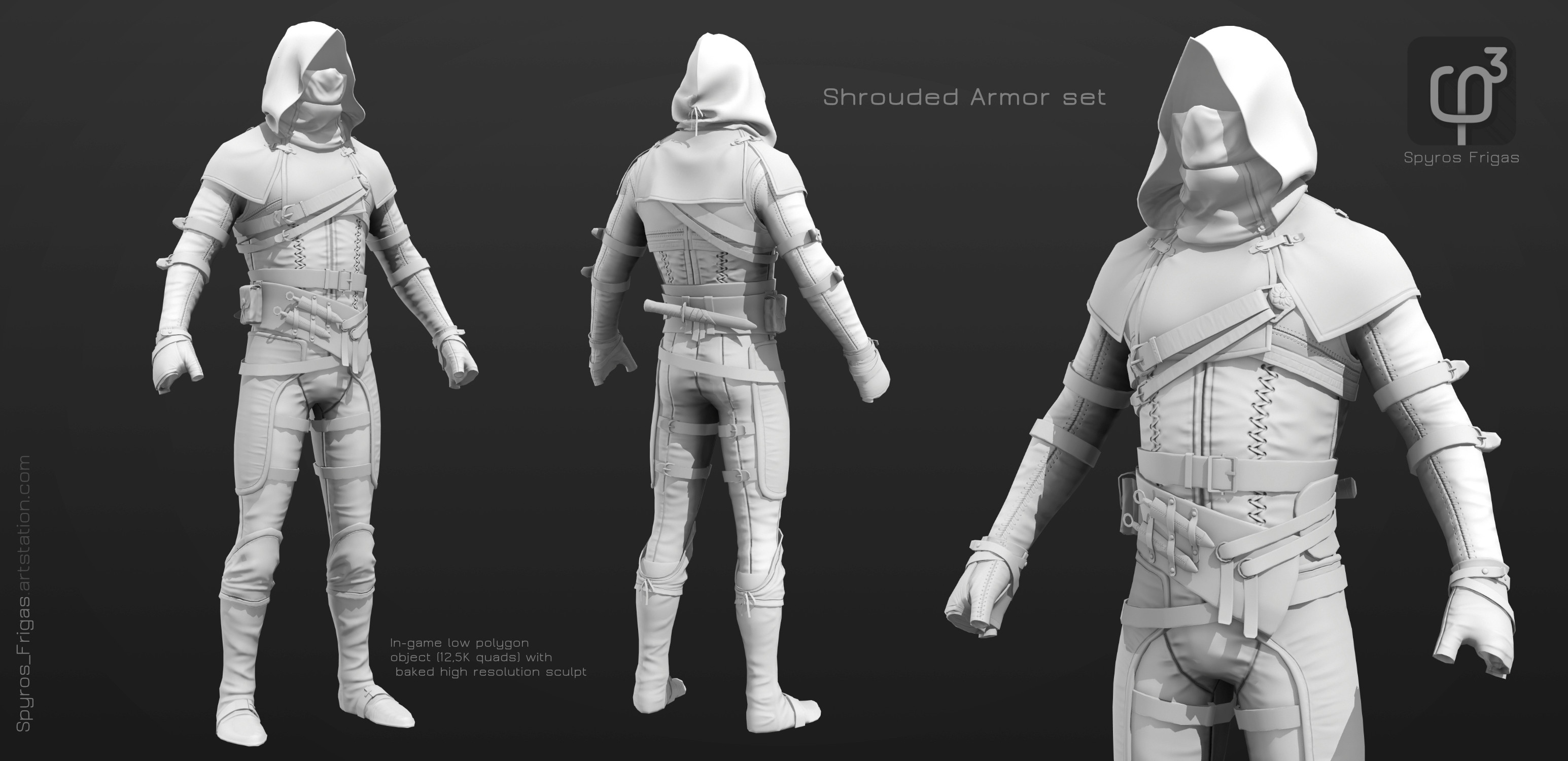 Spyros Frigas - Shrouded Armor set