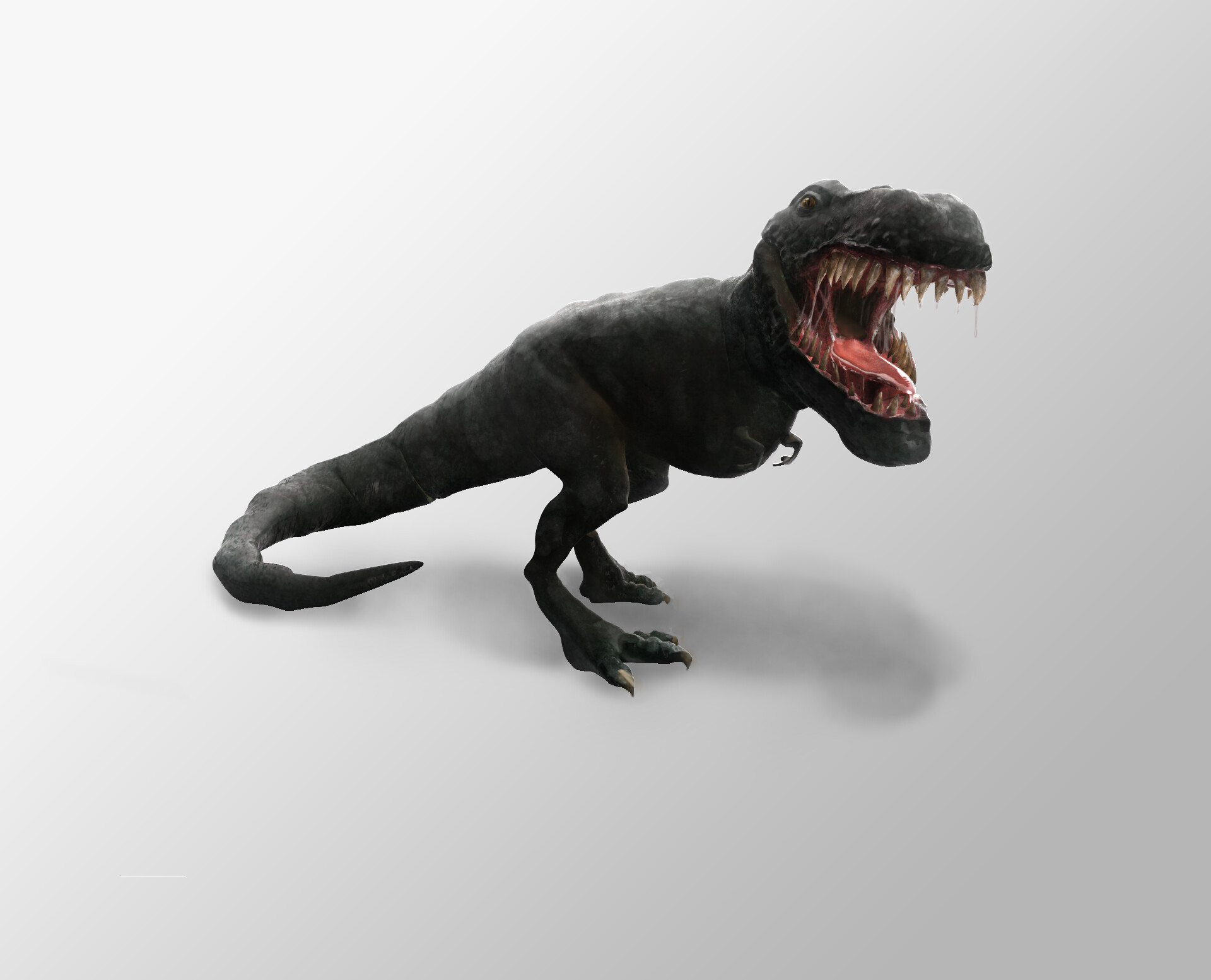 ArtStation - Texturing and sculpting -T-Rex-