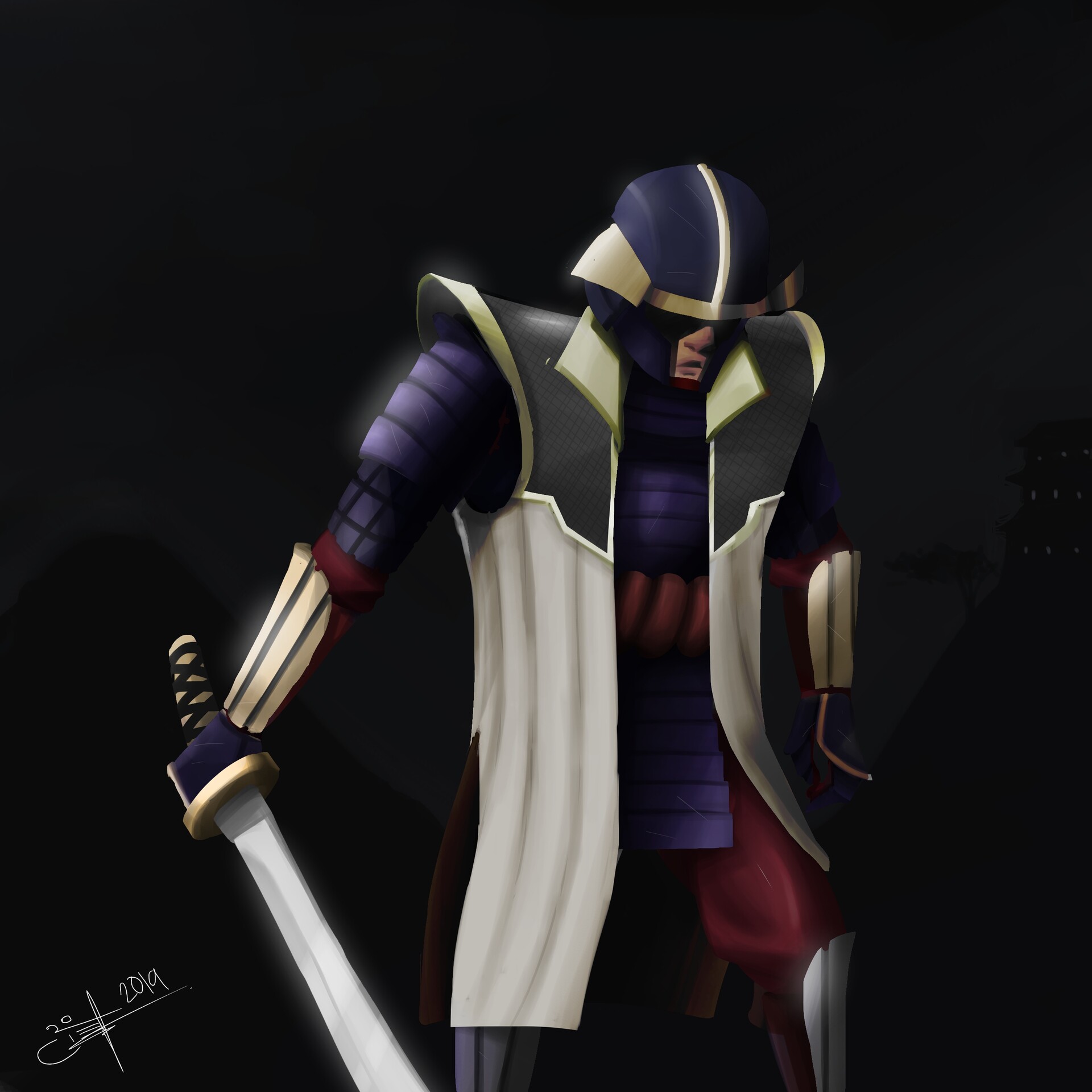 ArtStation - Samurai Armor concept