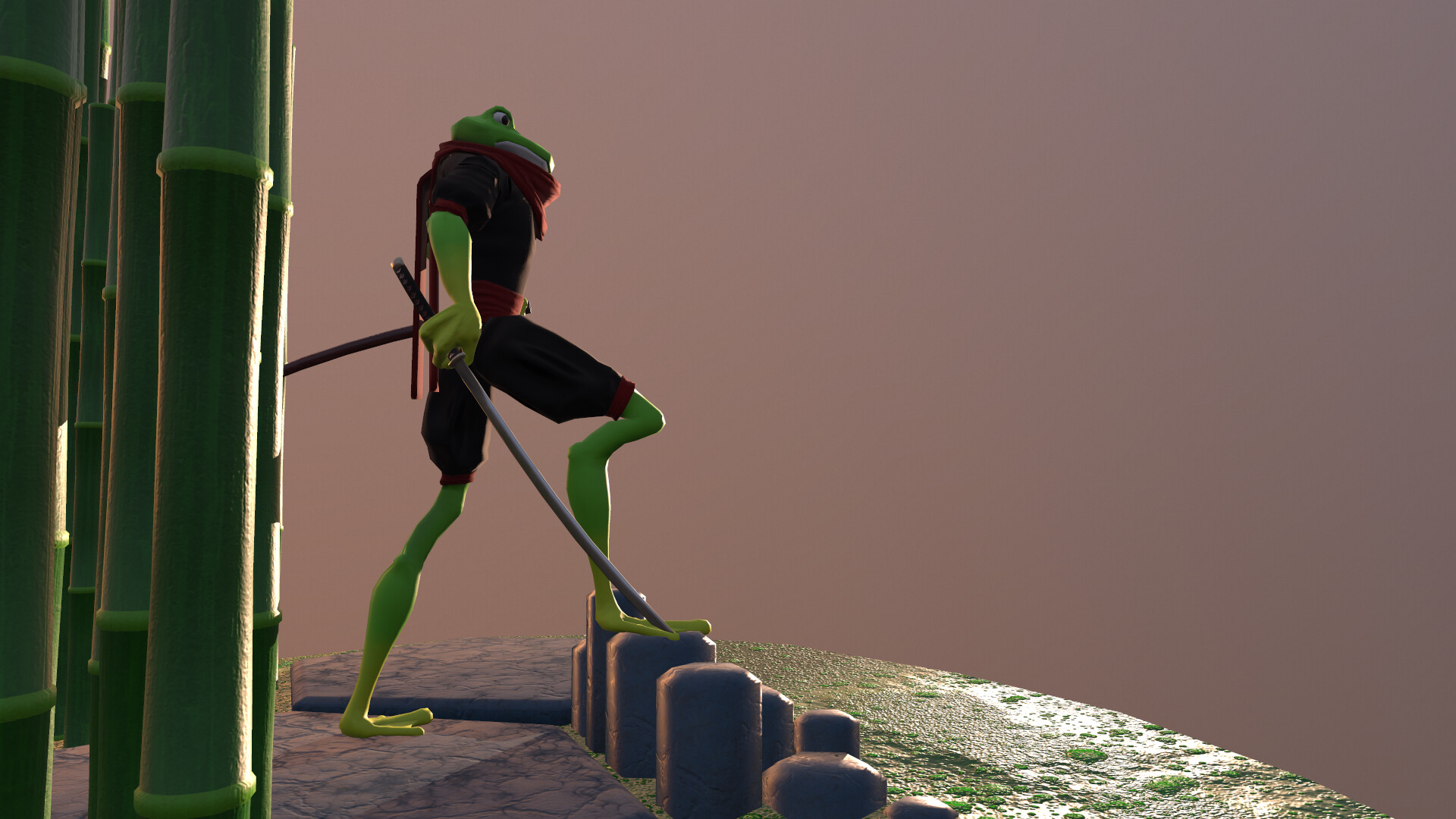 ArtStation - Harold The Frog