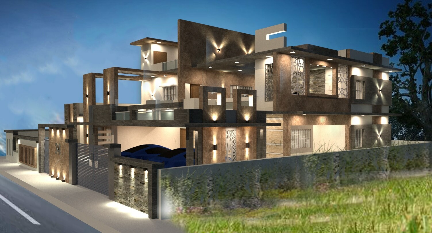 Pavitran Balamurugan - Recent Works interior and exterior design