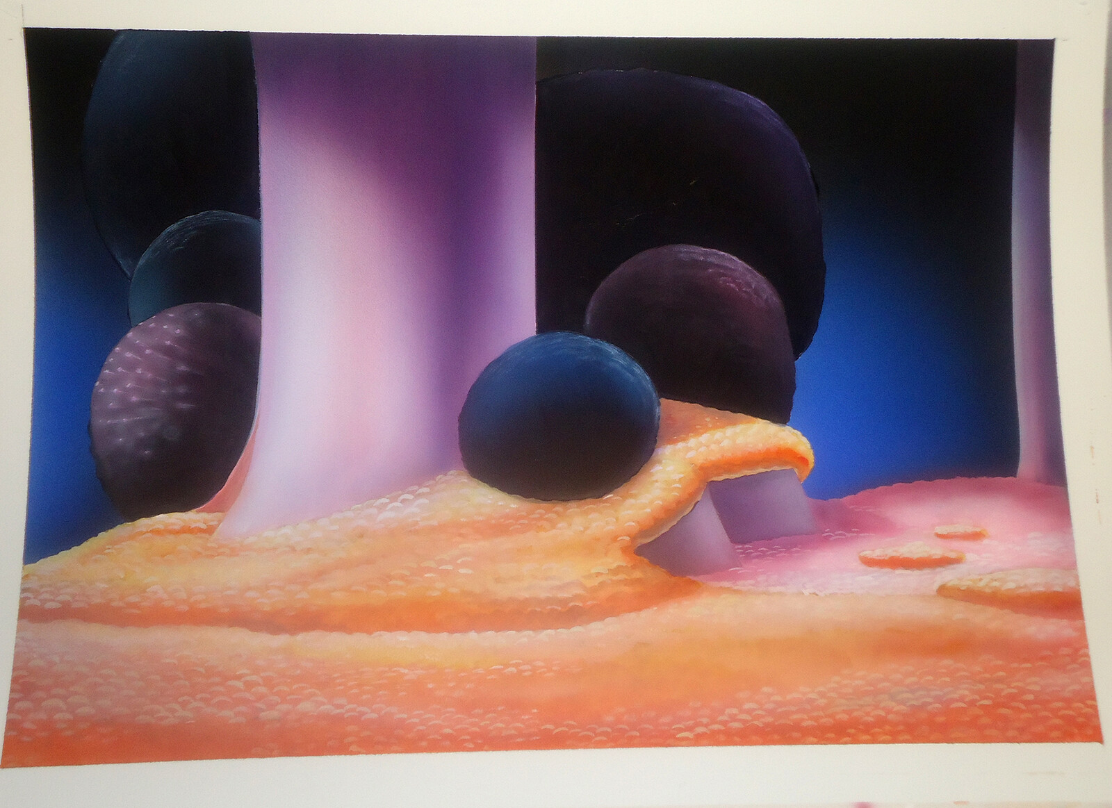 Roel Cancio - Background Painting 6