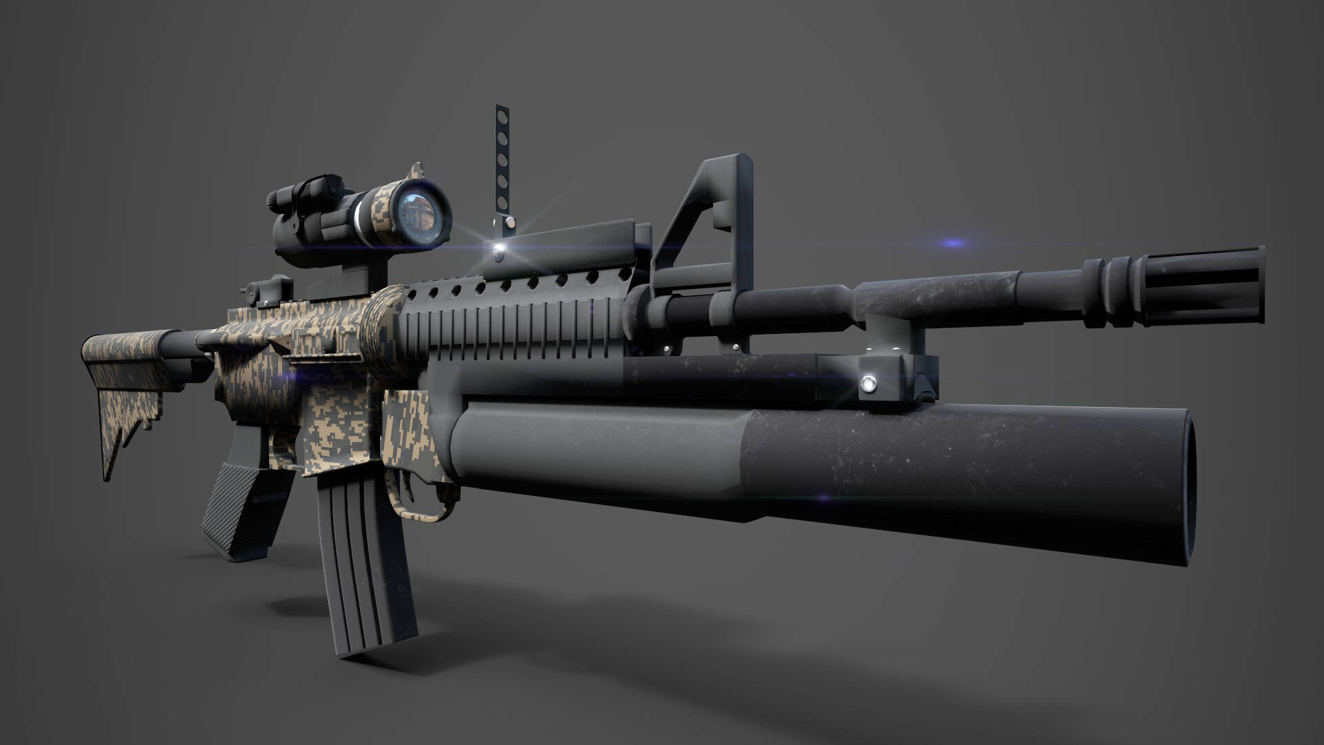 ArtStation - Assault Rifle