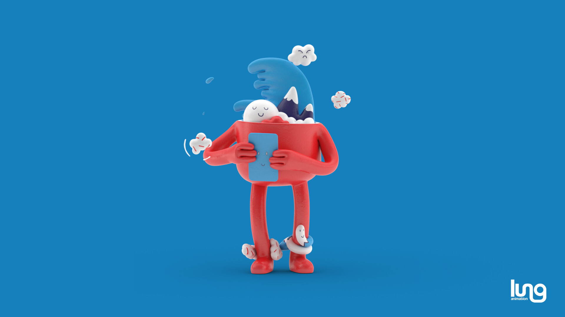 Lung Animation - Mobile World Congress 2018