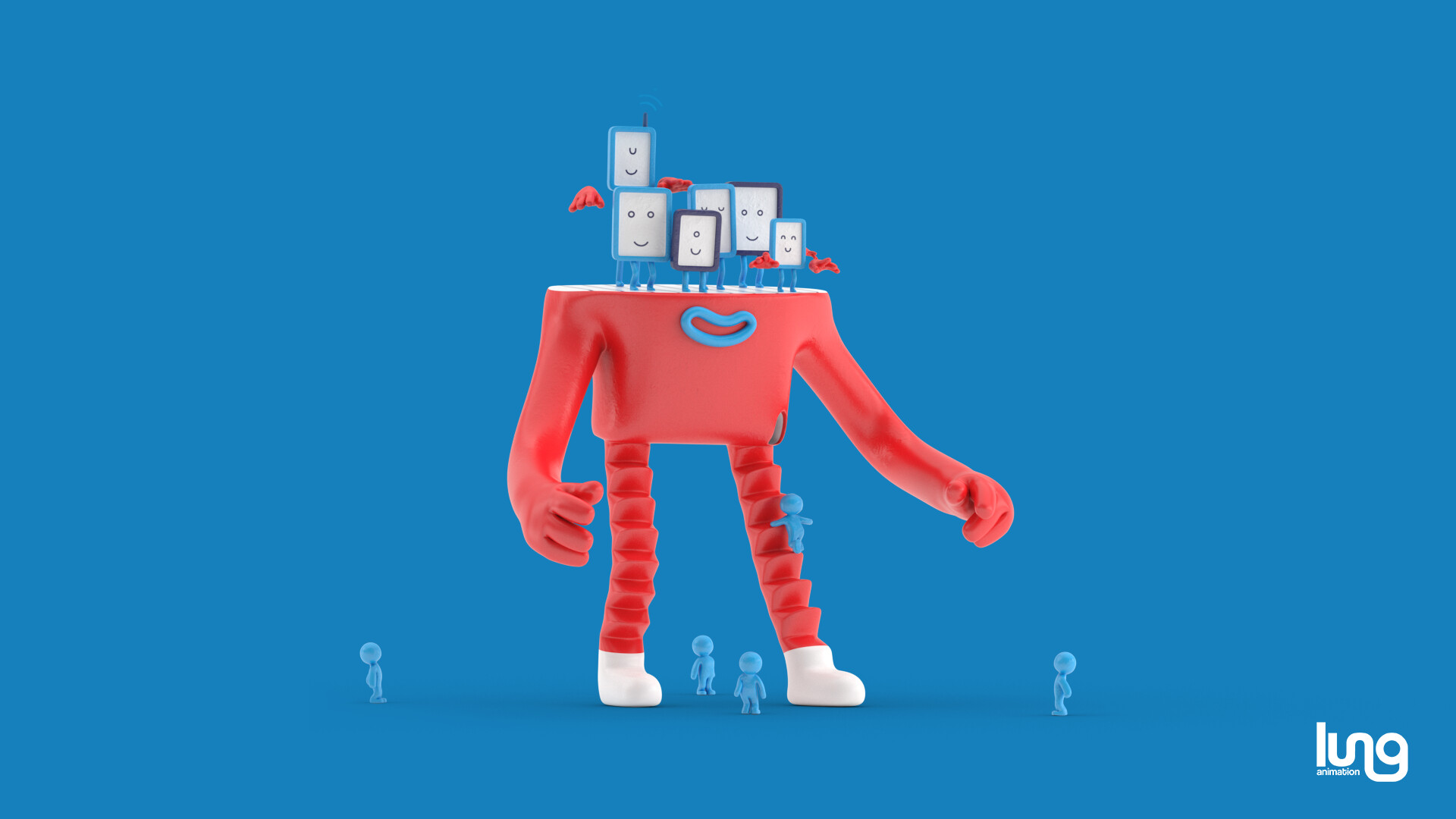 Lung Animation - Mobile World Congress 2018