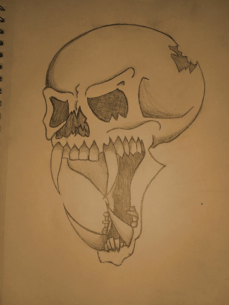 ArtStation - Vampire Skull