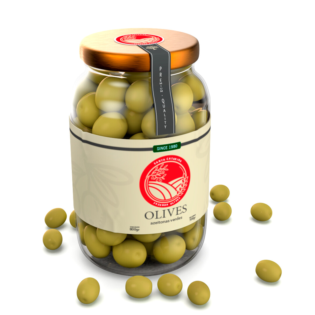 ArtStation - Olives Packaging