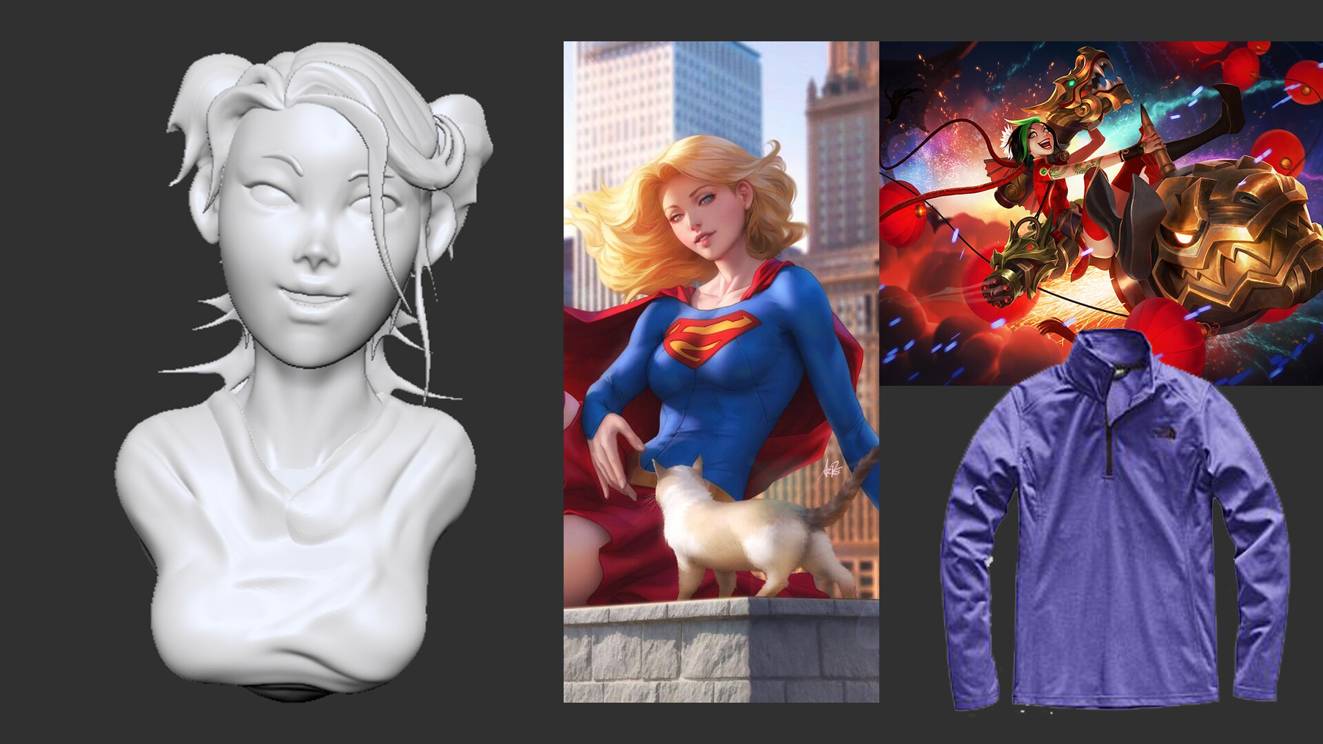 ArtStation - 3D Sculpting Body Paint