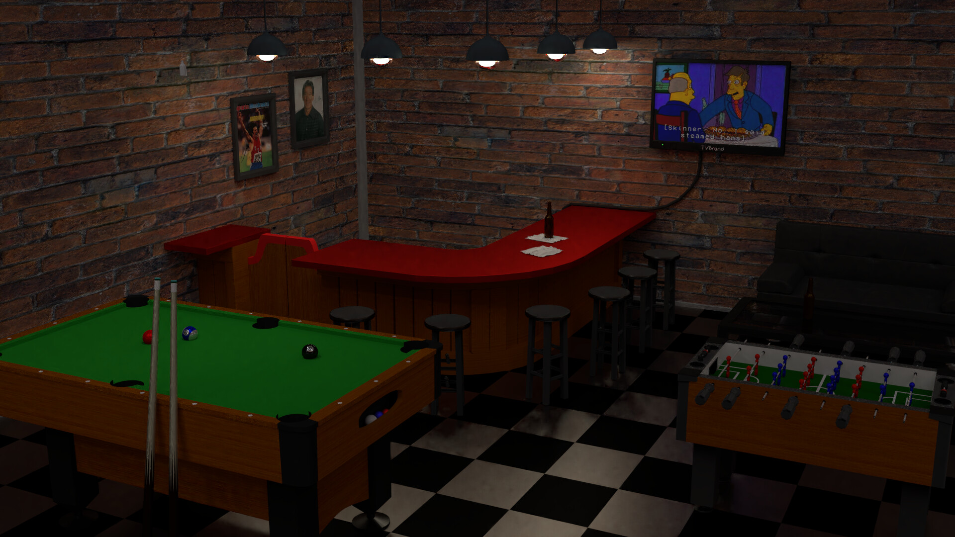 ArtStation - Bar and Games