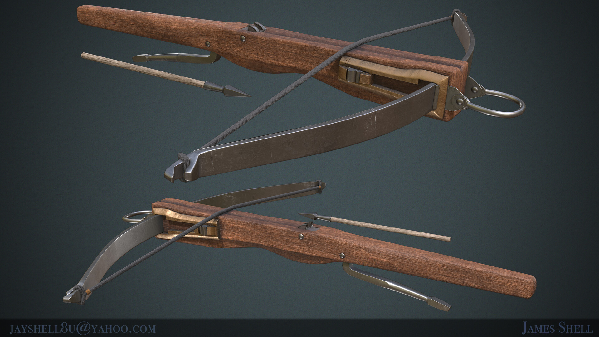 ArtStation - Medieval Crossbow
