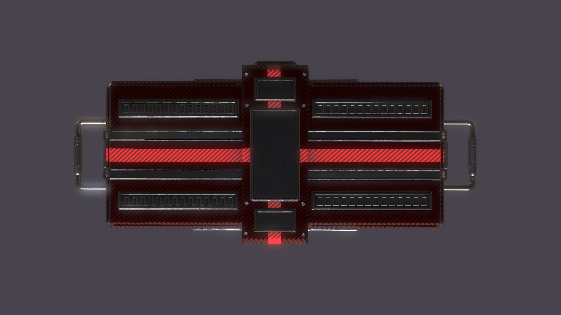 Derek Eaton - Sci-Fi Crate Project - 3D Modeling and Texturing