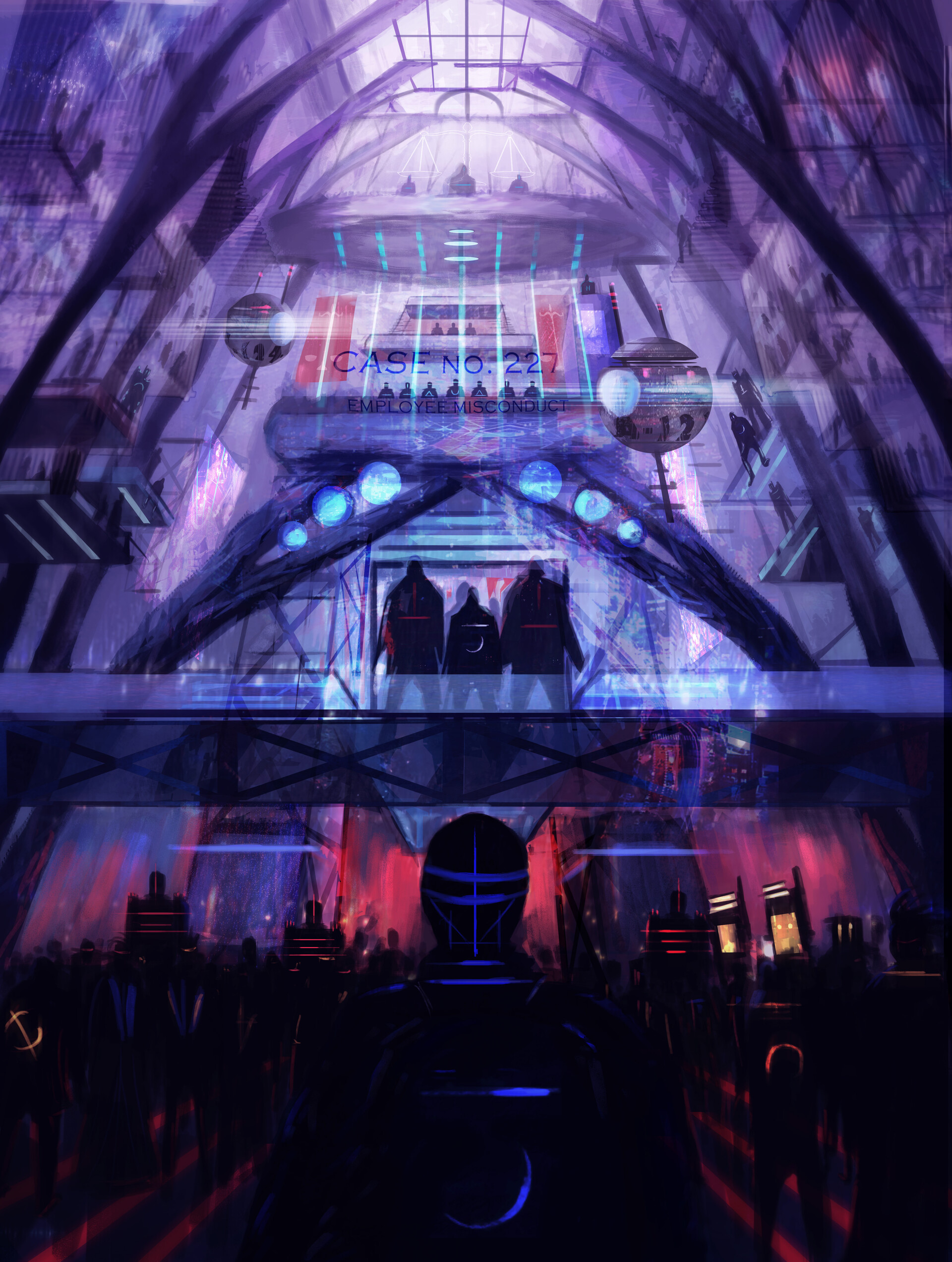 ArtStation - Cyberpunk Project: The Trial