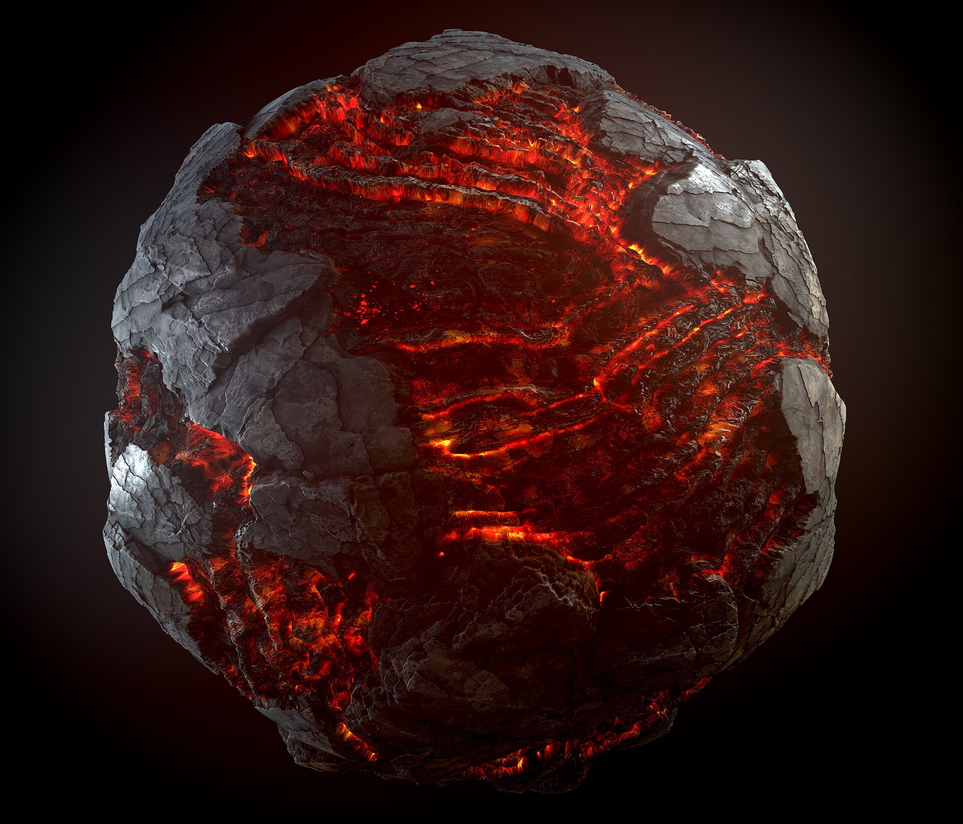 Karim Abou Shousha - Lava Free substance Designer material