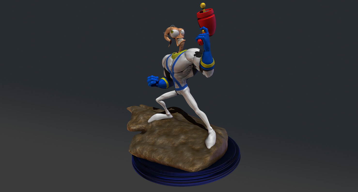 ArtStation - Earthworm Jim