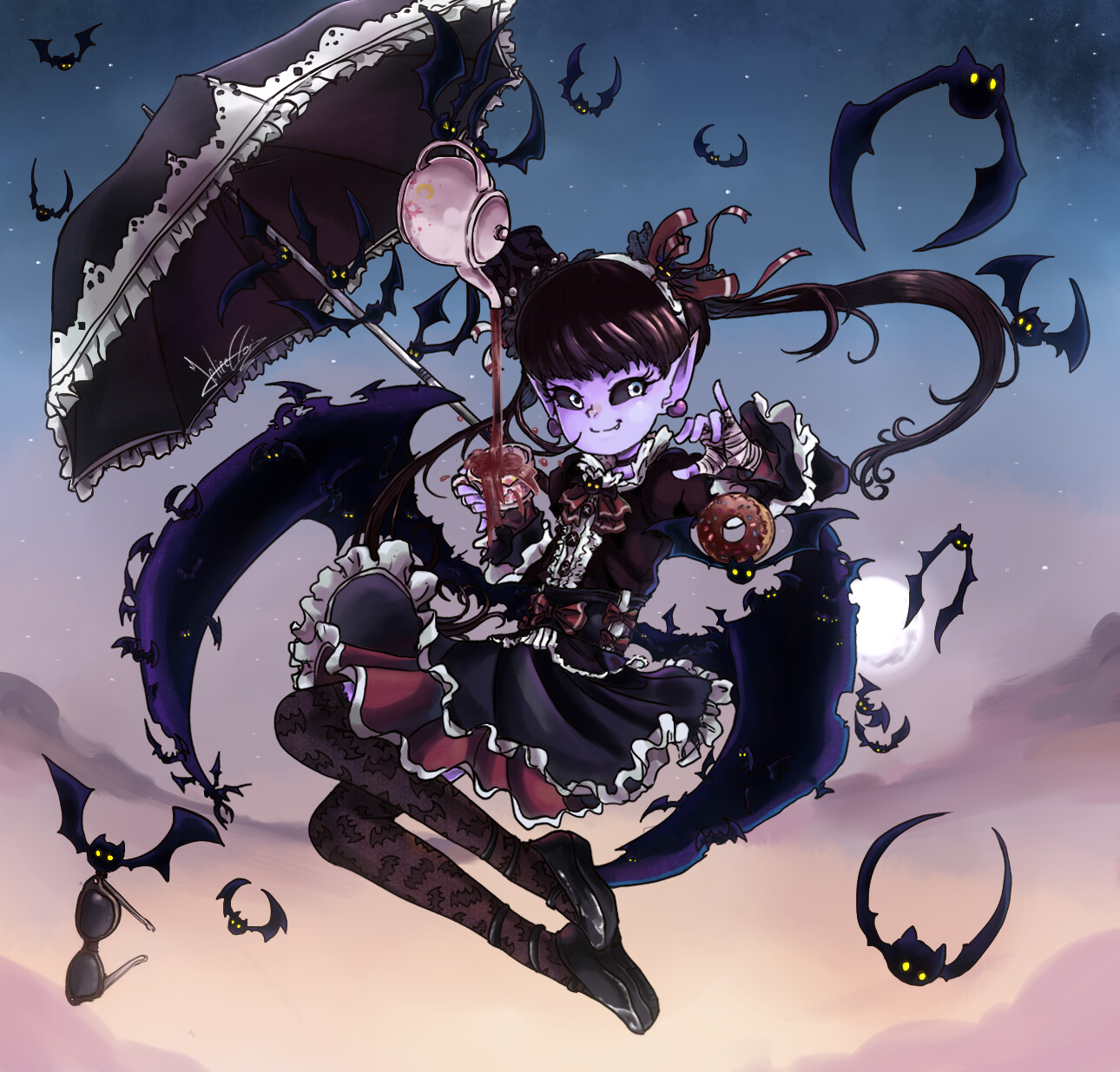 ArtStation - Vampire Girl