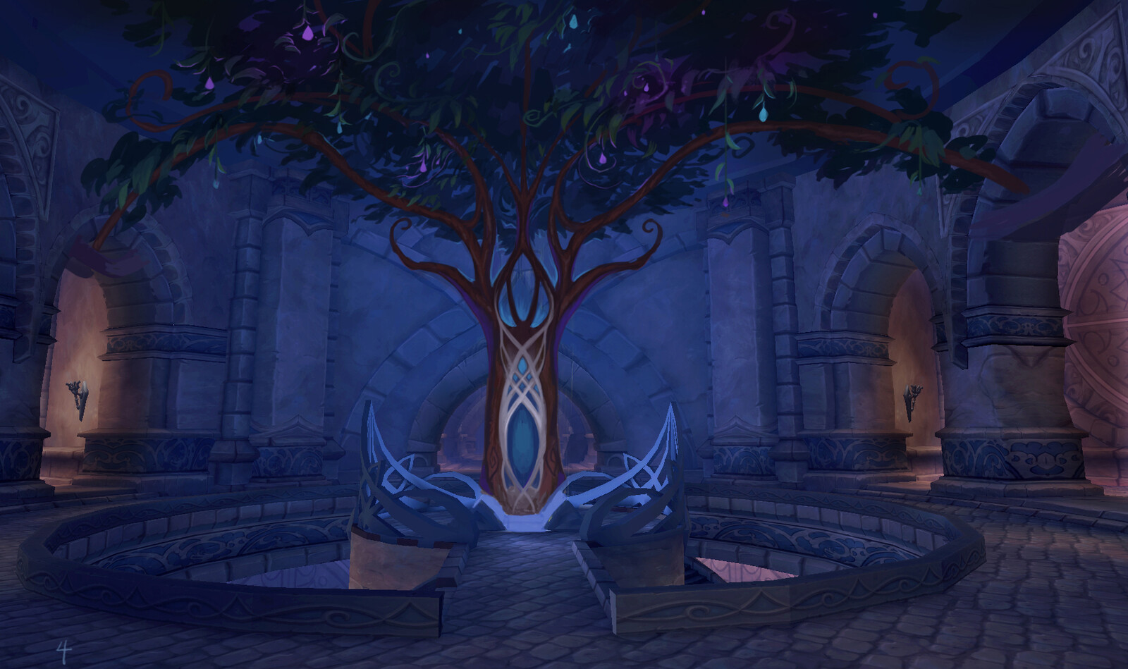Phillip Zhang 泽彦 Suramar Arcandor World Of Warcraft Concept