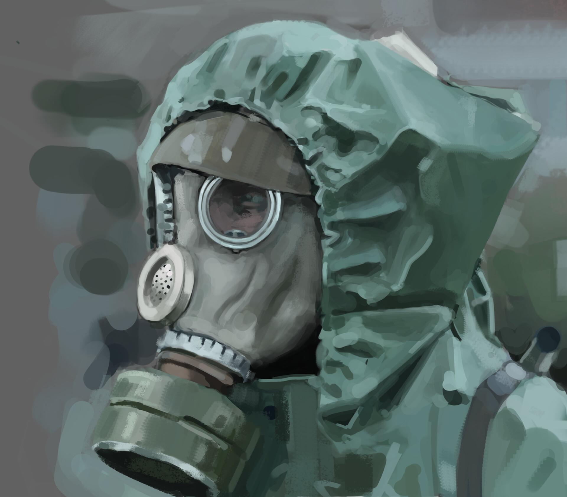 ArtStation - Chernobyl - Color study
