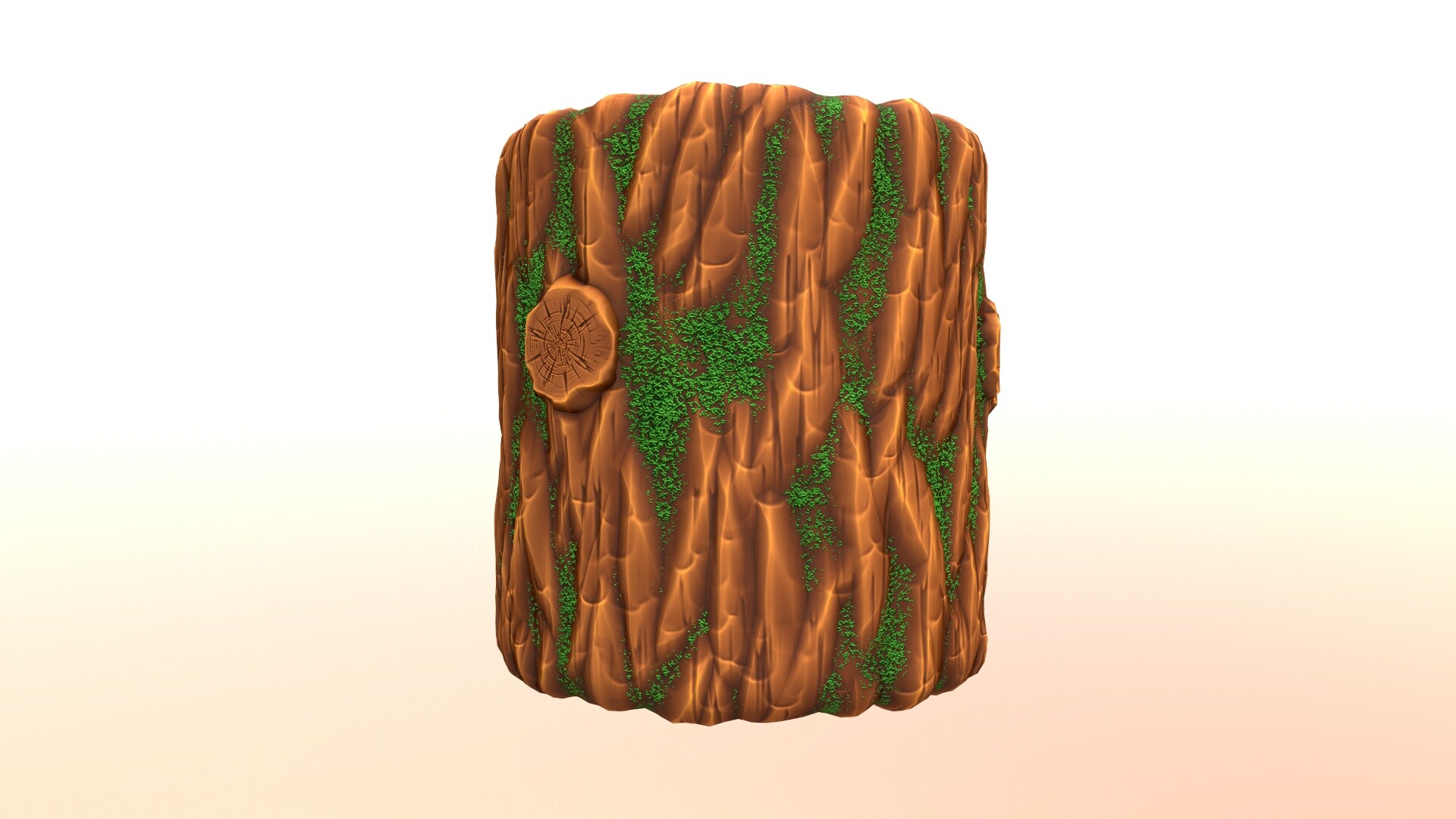 Lingyi Zhang - Stylized Tree Bark Material