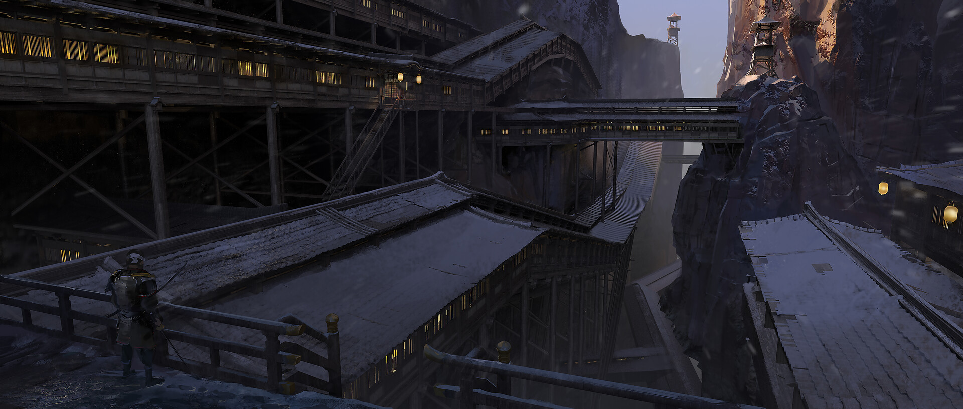 ArtStation - Japanese Town