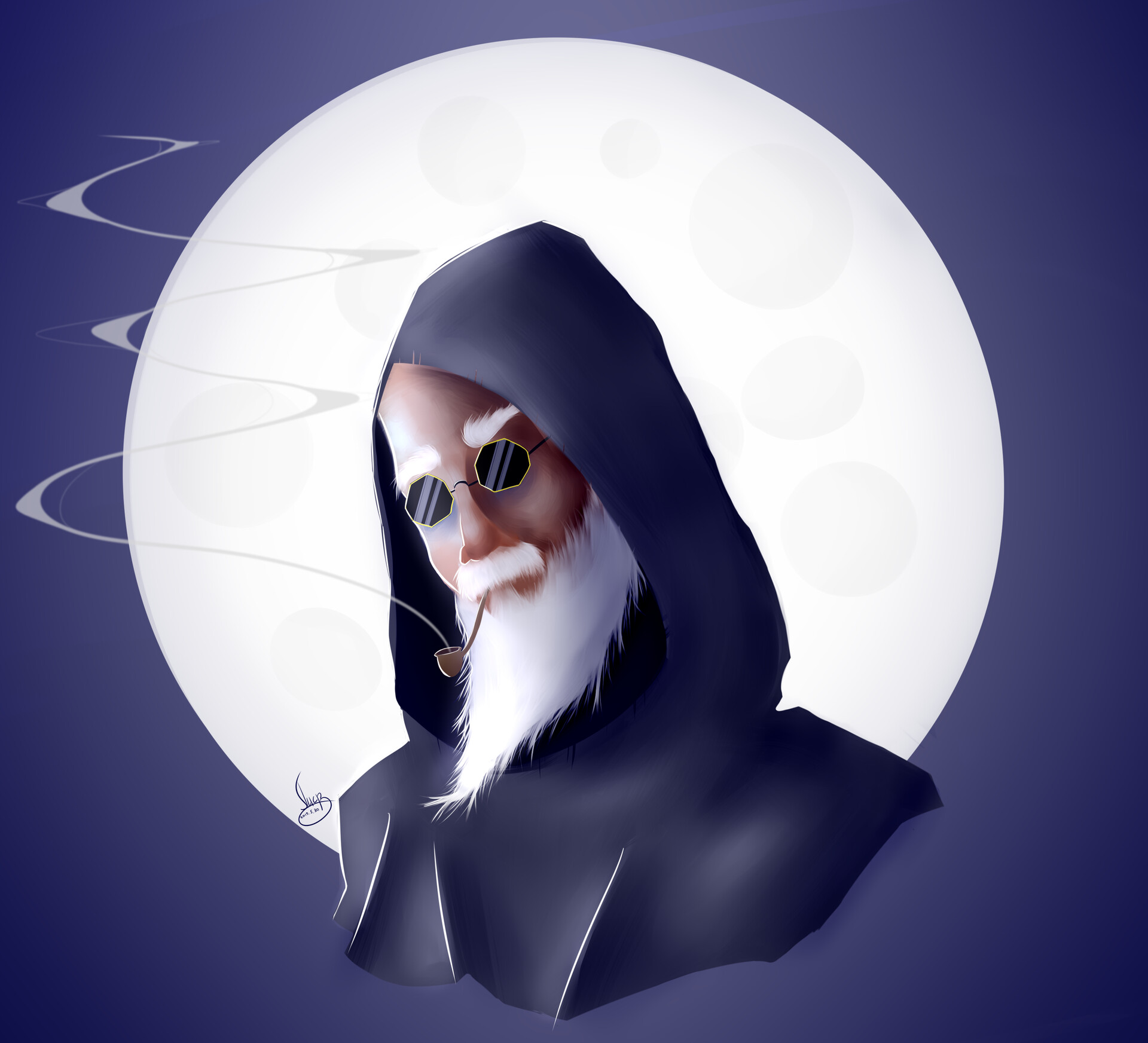 ArtStation - Moon Wizard