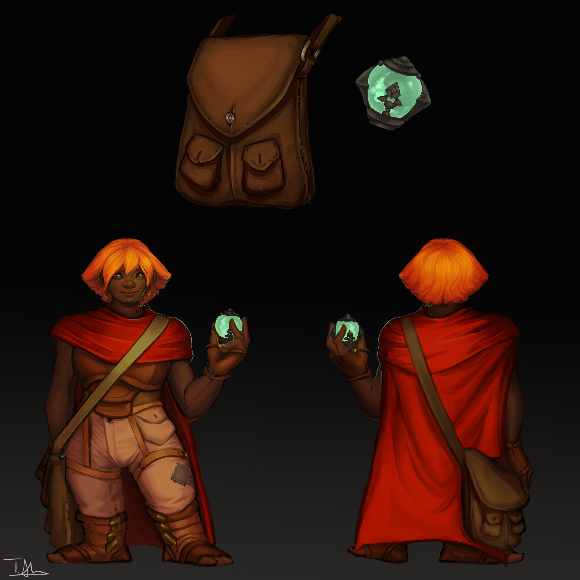 ArtStation - Dwarven lass