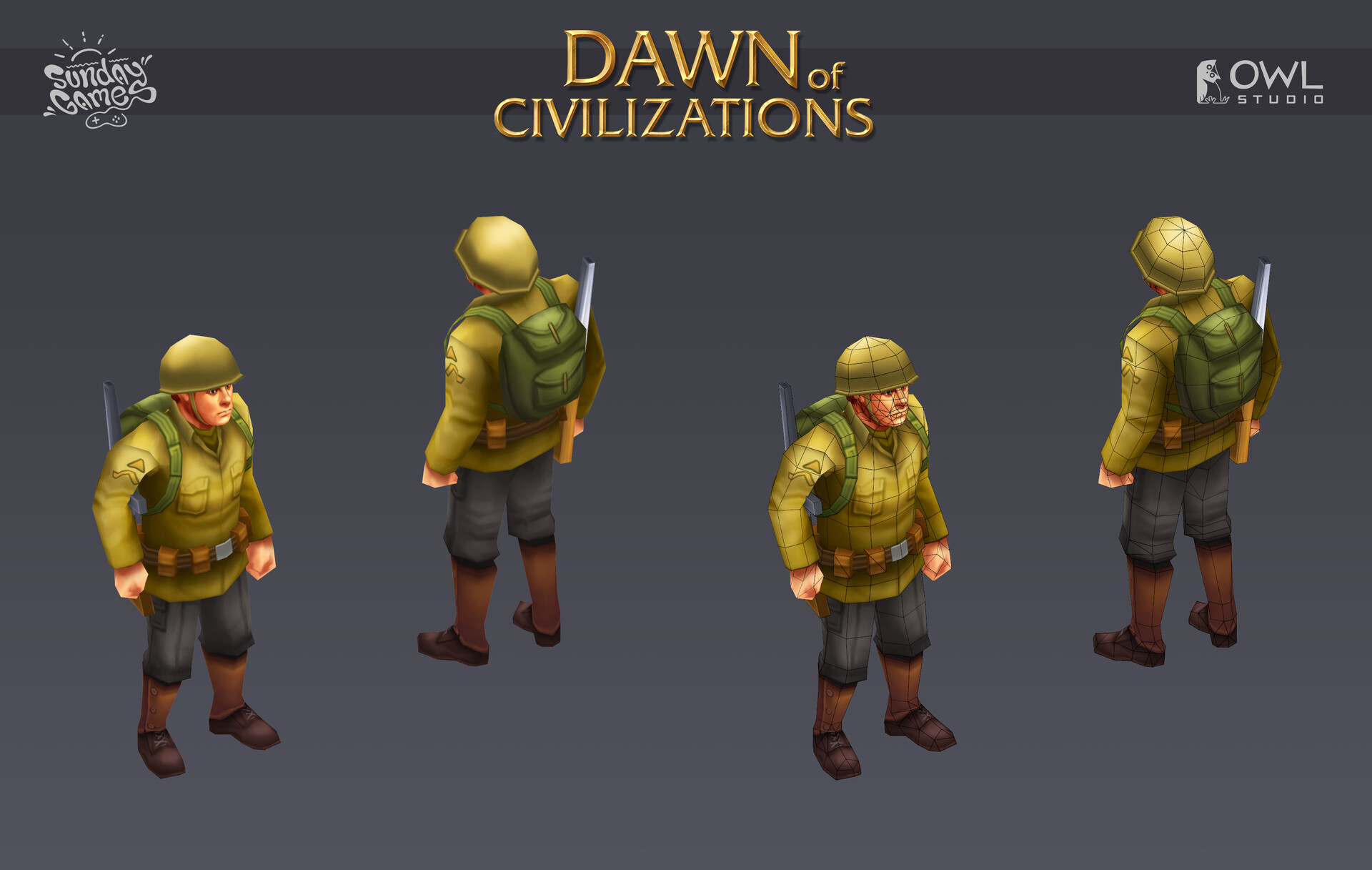 OWL Studio - 3D game characters and objects - Modern time - Dawn of ...